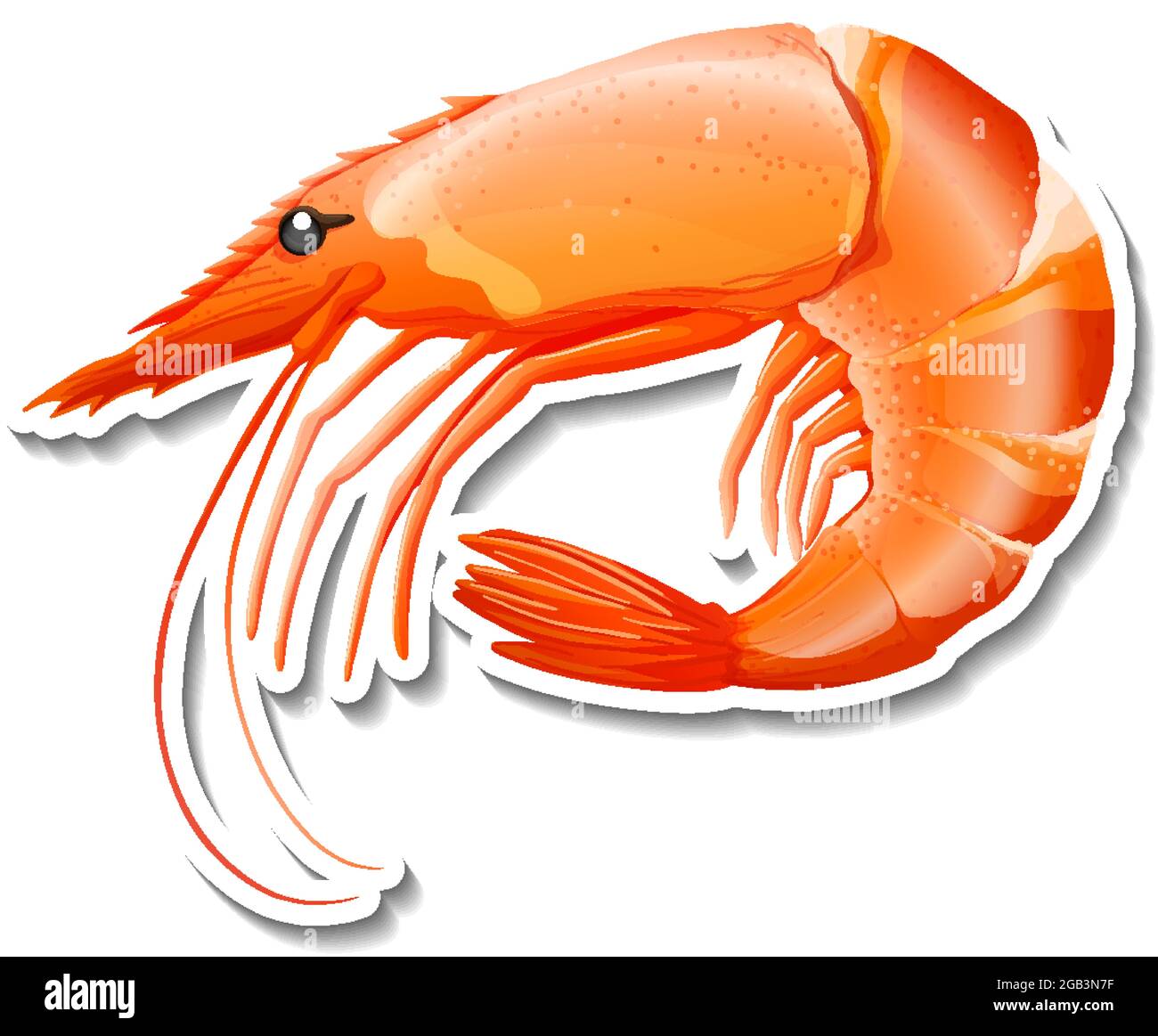 Camarones Caricatura
