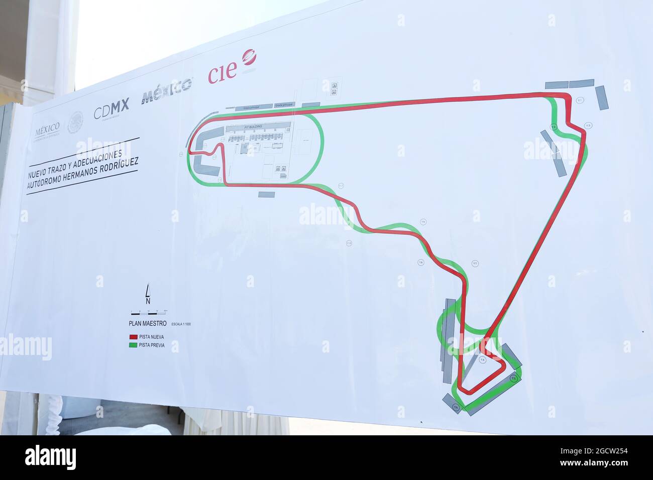 Mapa Del Circuito Visita Al Circuito De Autodromo Hermanos Rodríguez