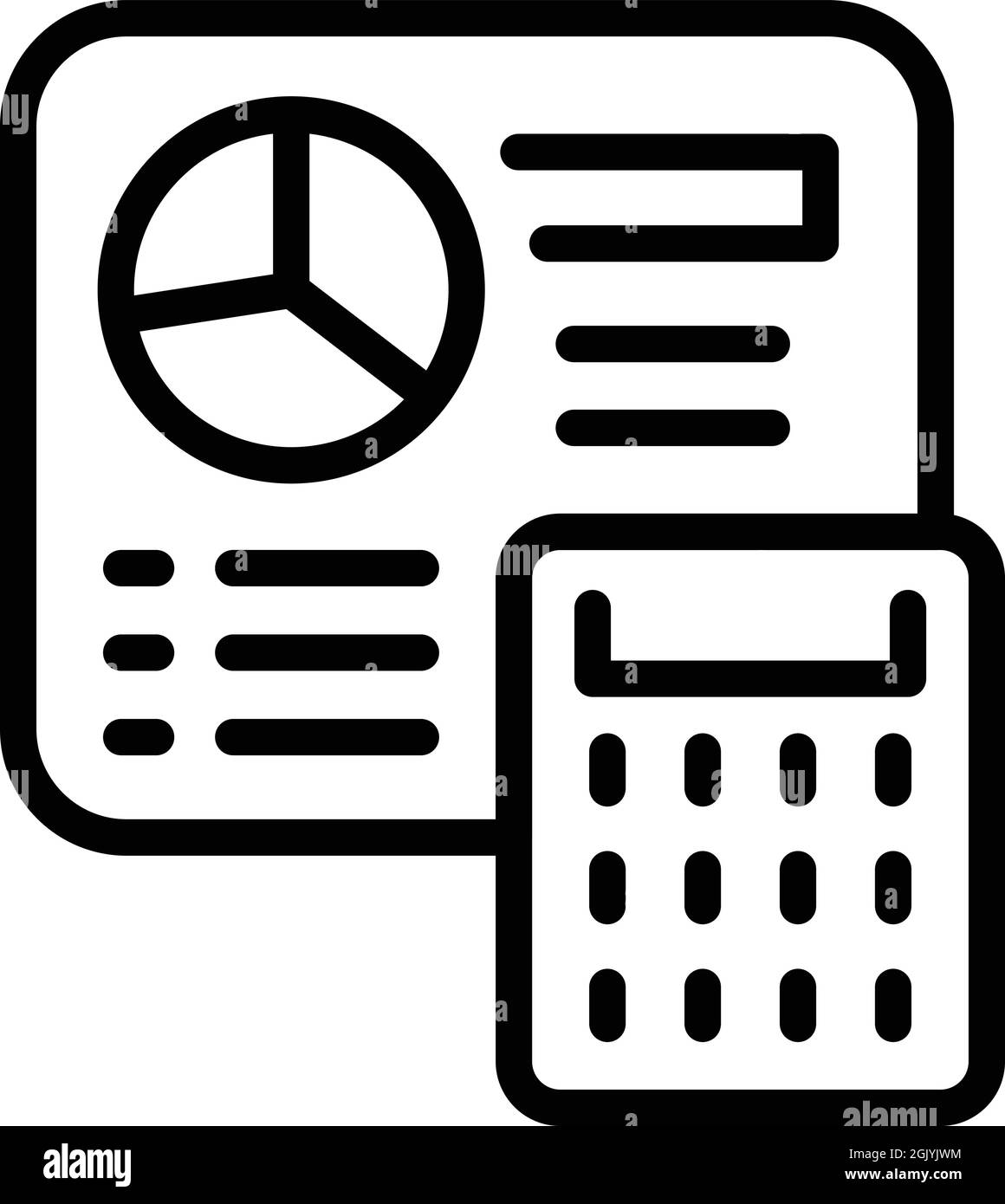 Vector De Contorno Del Icono De Resultados De Elecciones Votación