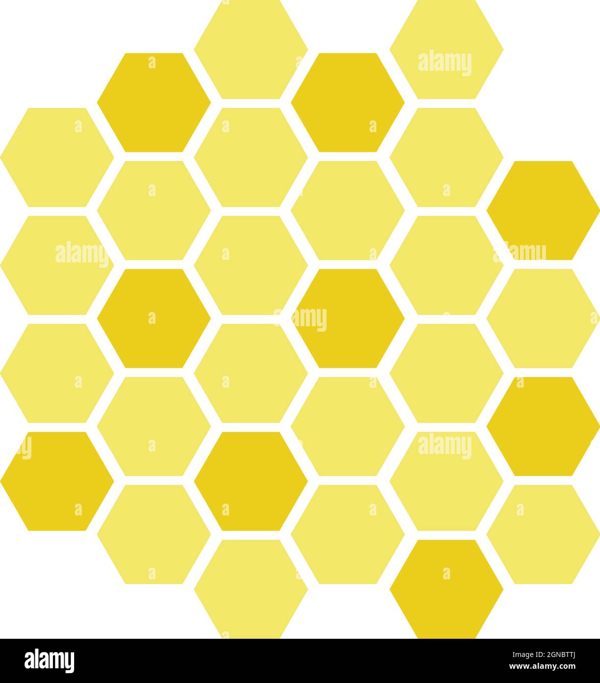 Diseño De Patrón De Panal De Abeja Aislado Sobre Fondo Blanco Signo De Vector De Textura De