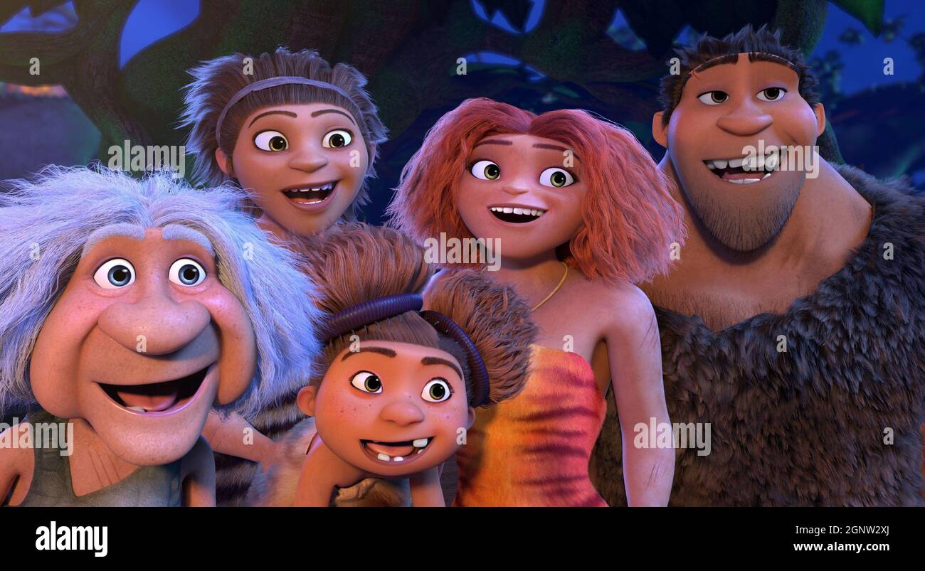 Los Croods Árbol GenealÓgico De Izquierda A Izquierda Gran Crood