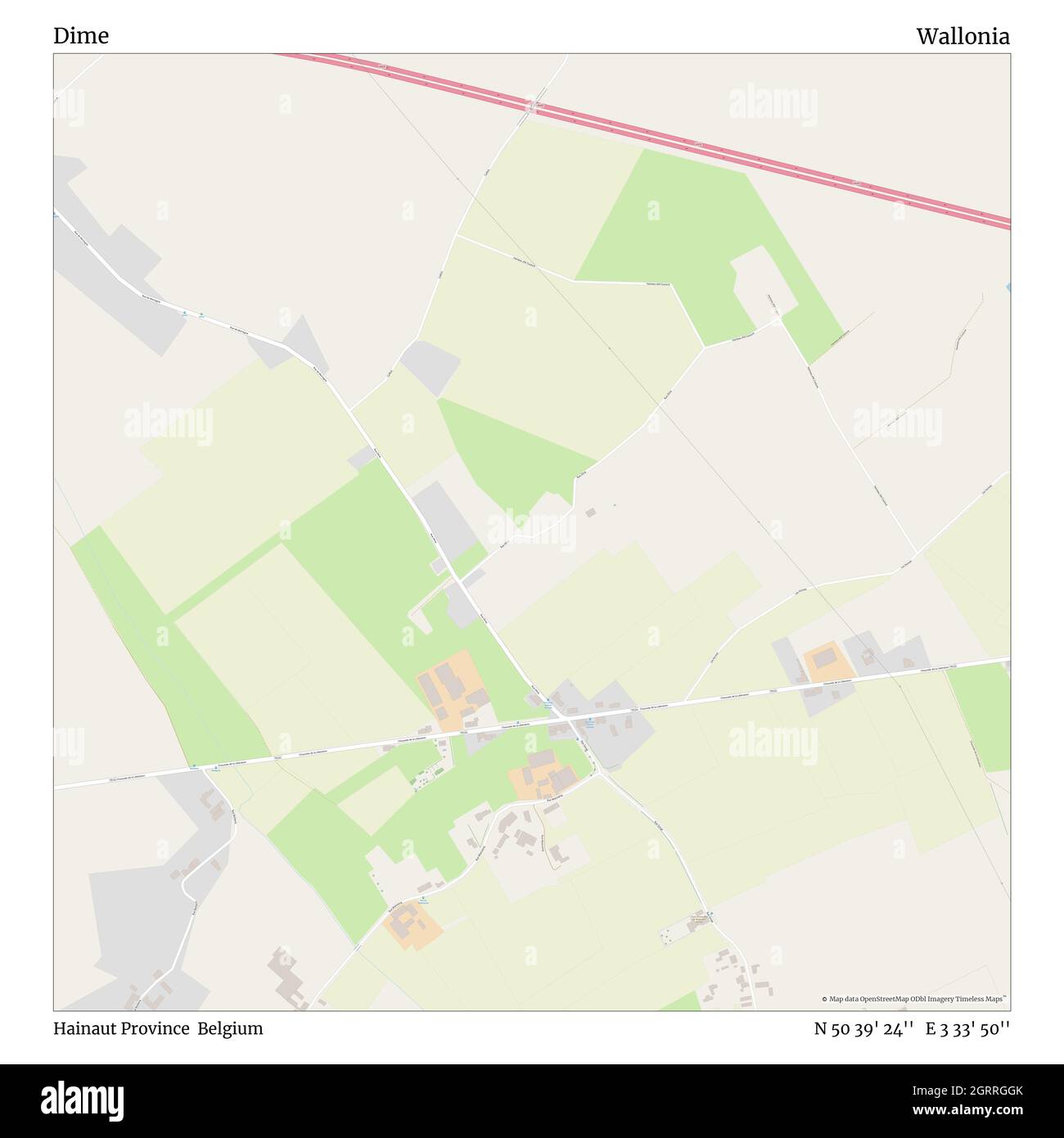 Dime, Provincia de Hainaut, Bélgica, Valonia, N 50 39' 24'', E 3 33' 50 ...