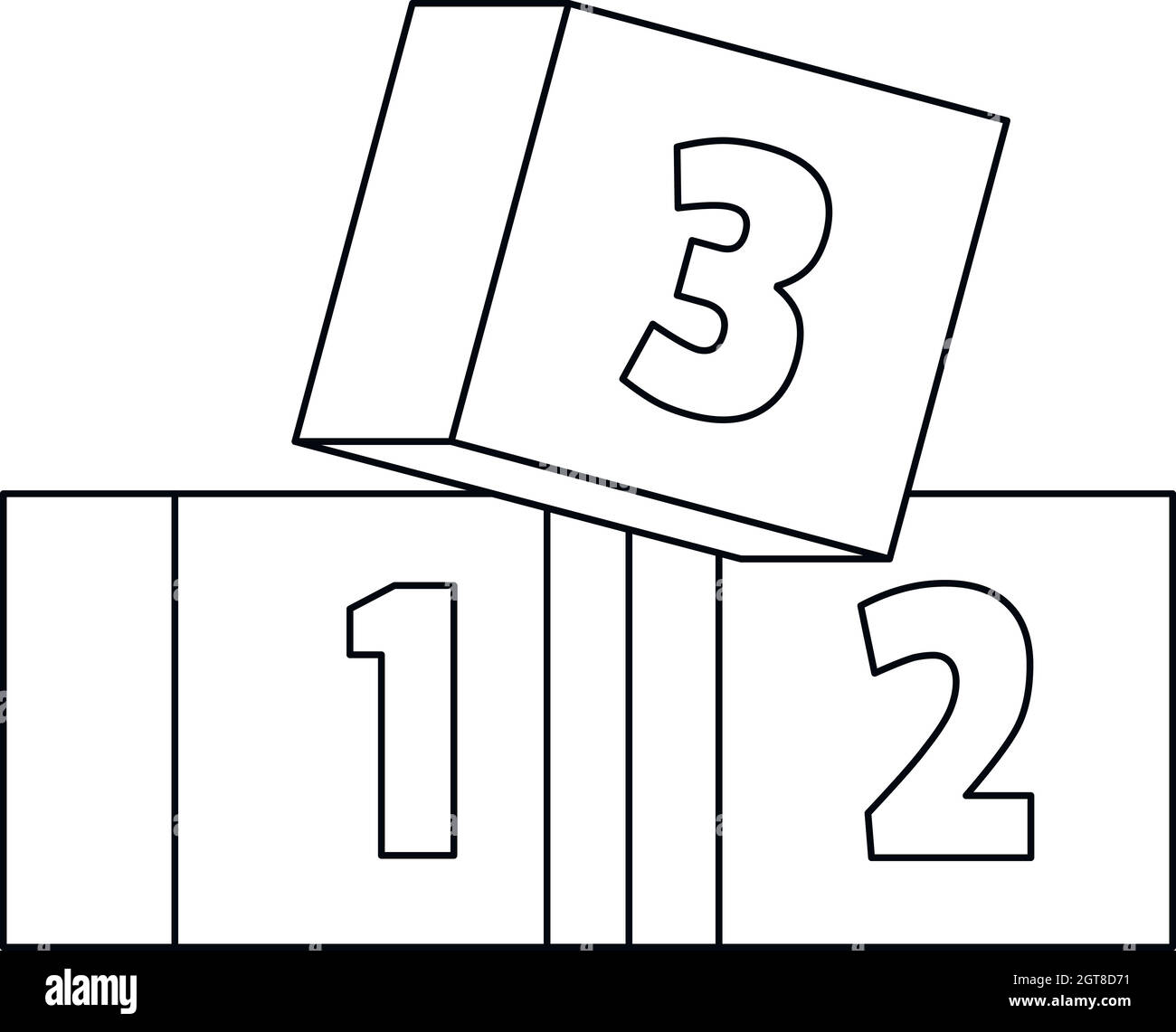 Icono De Ladrillos El Estilo De Esquema Imagen Vector De Stock Alamy