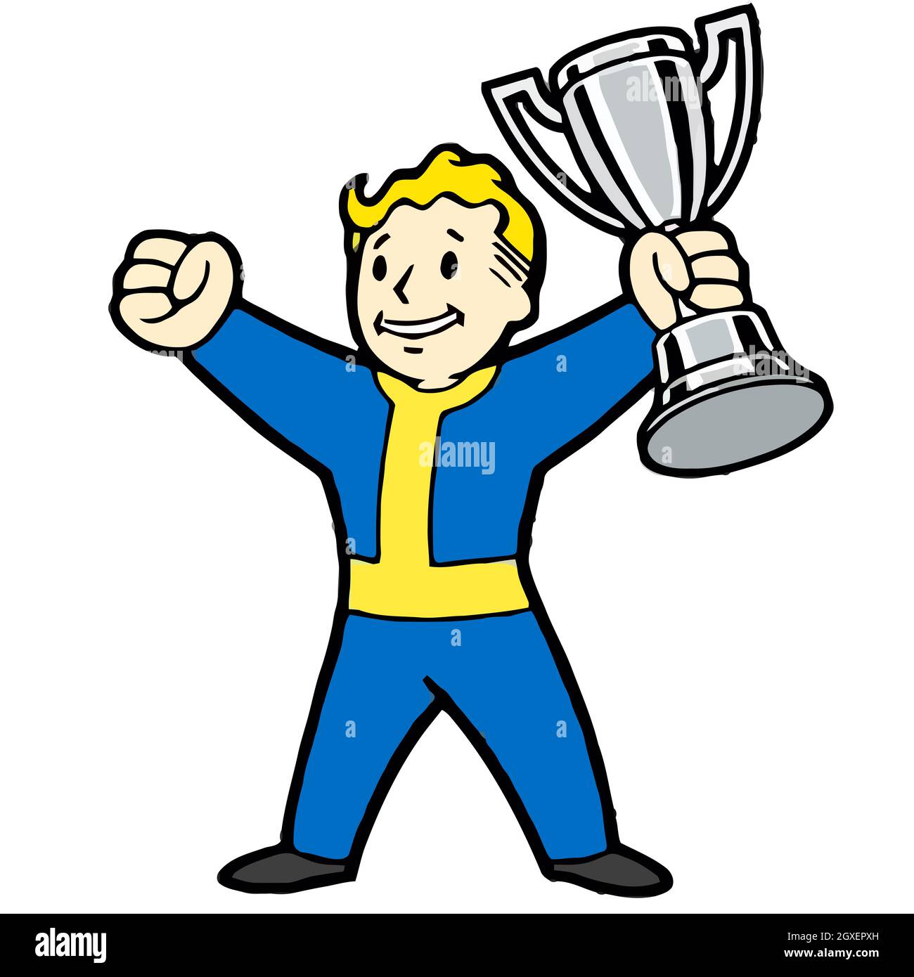 Fallout Vault Boy 128x128