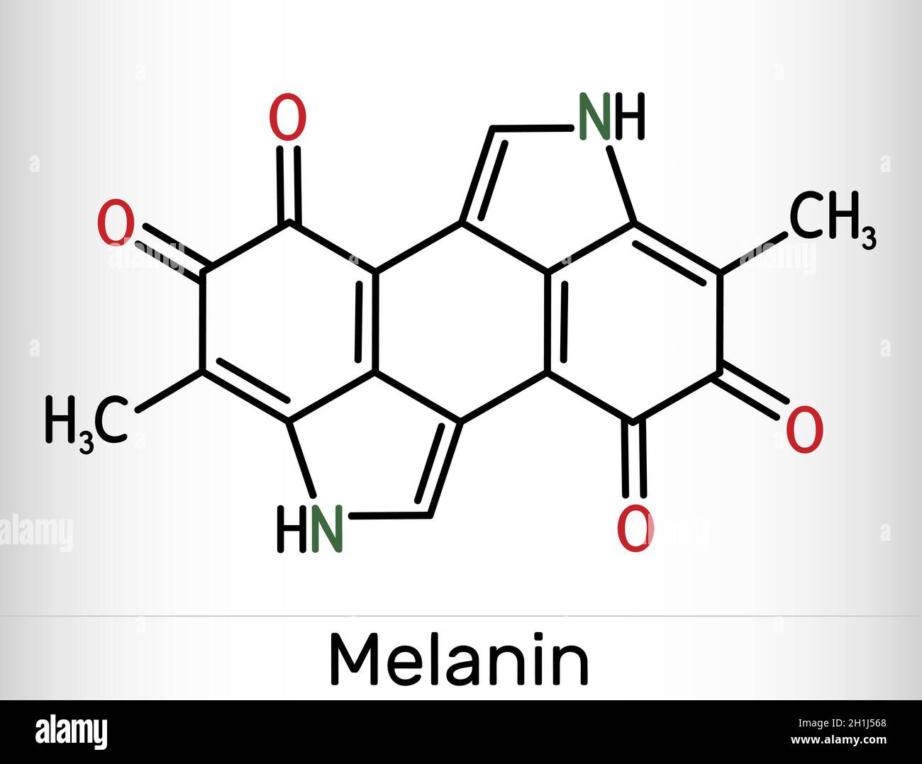 Melanina Del Cabello