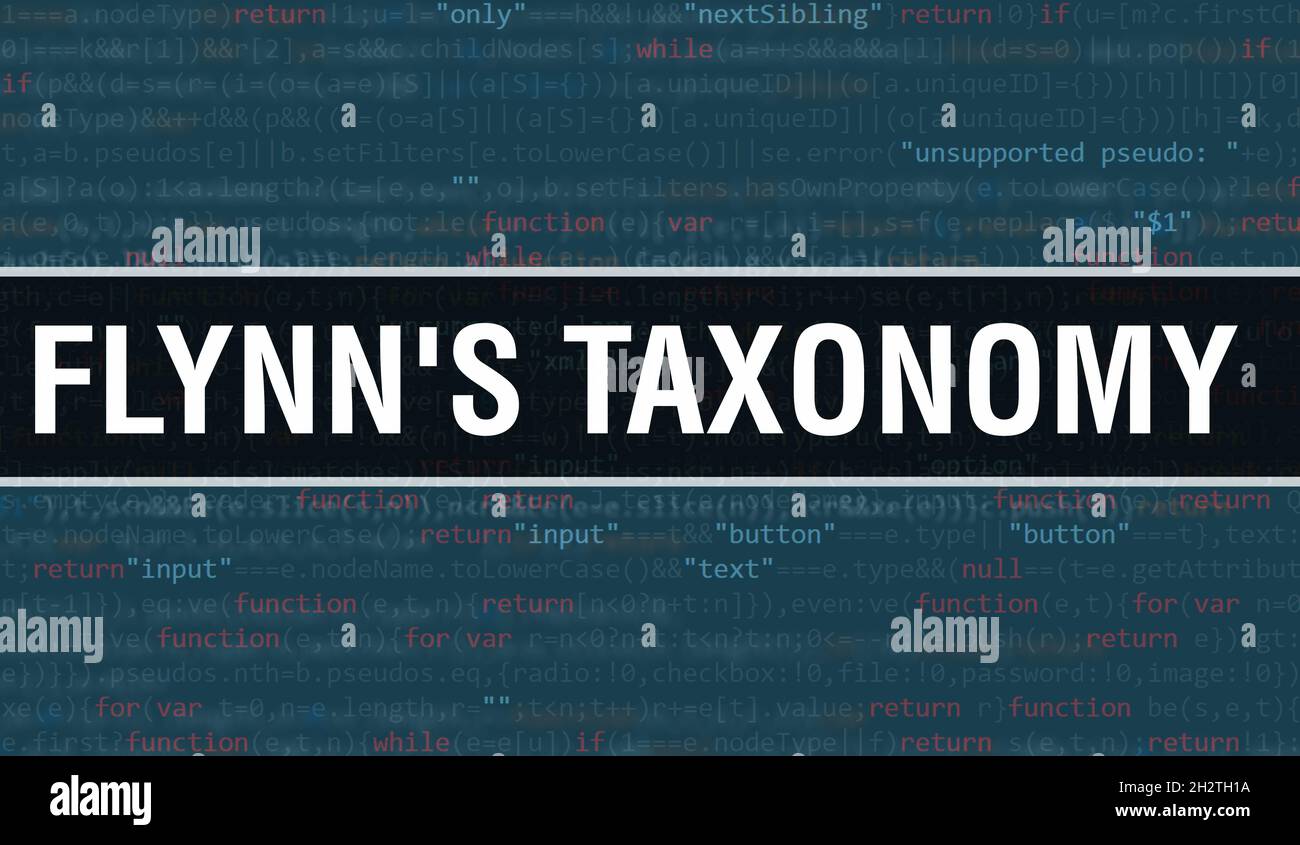 Que Es La Taxonomia De Flynn at Sophie Peters blog