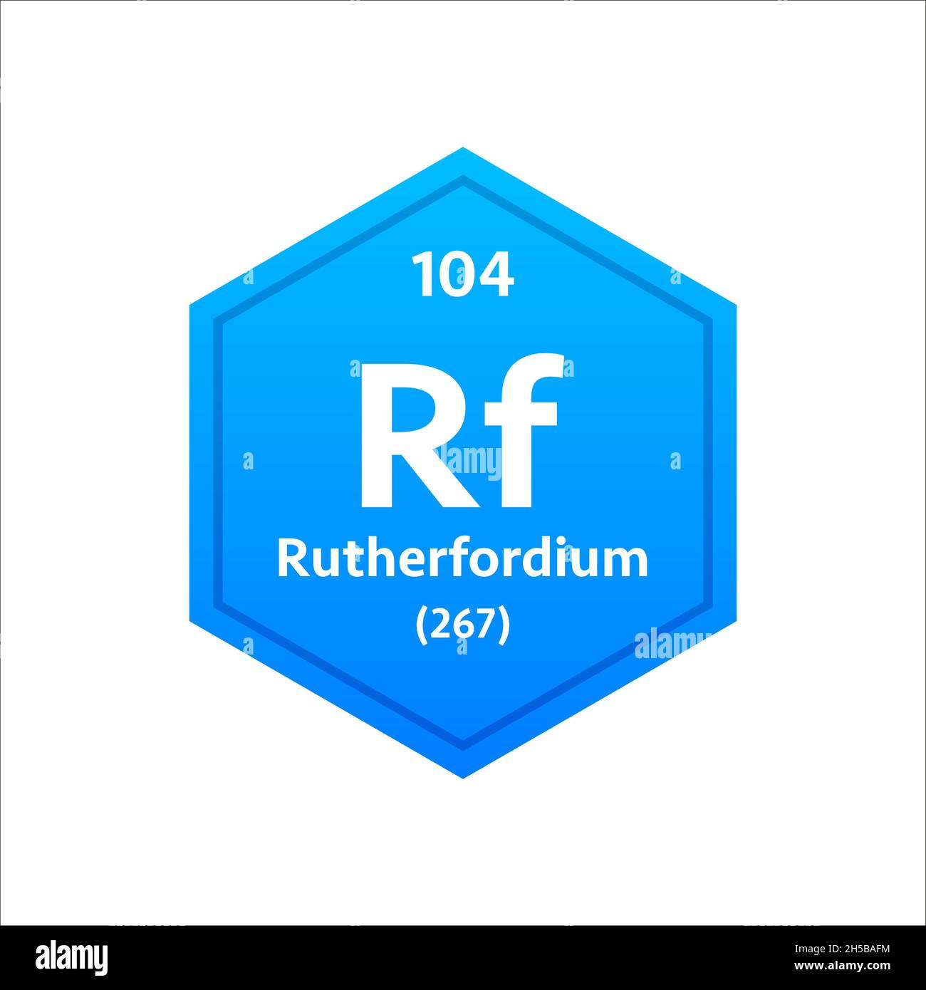 Rutherfordio En La Tabla Periodica
