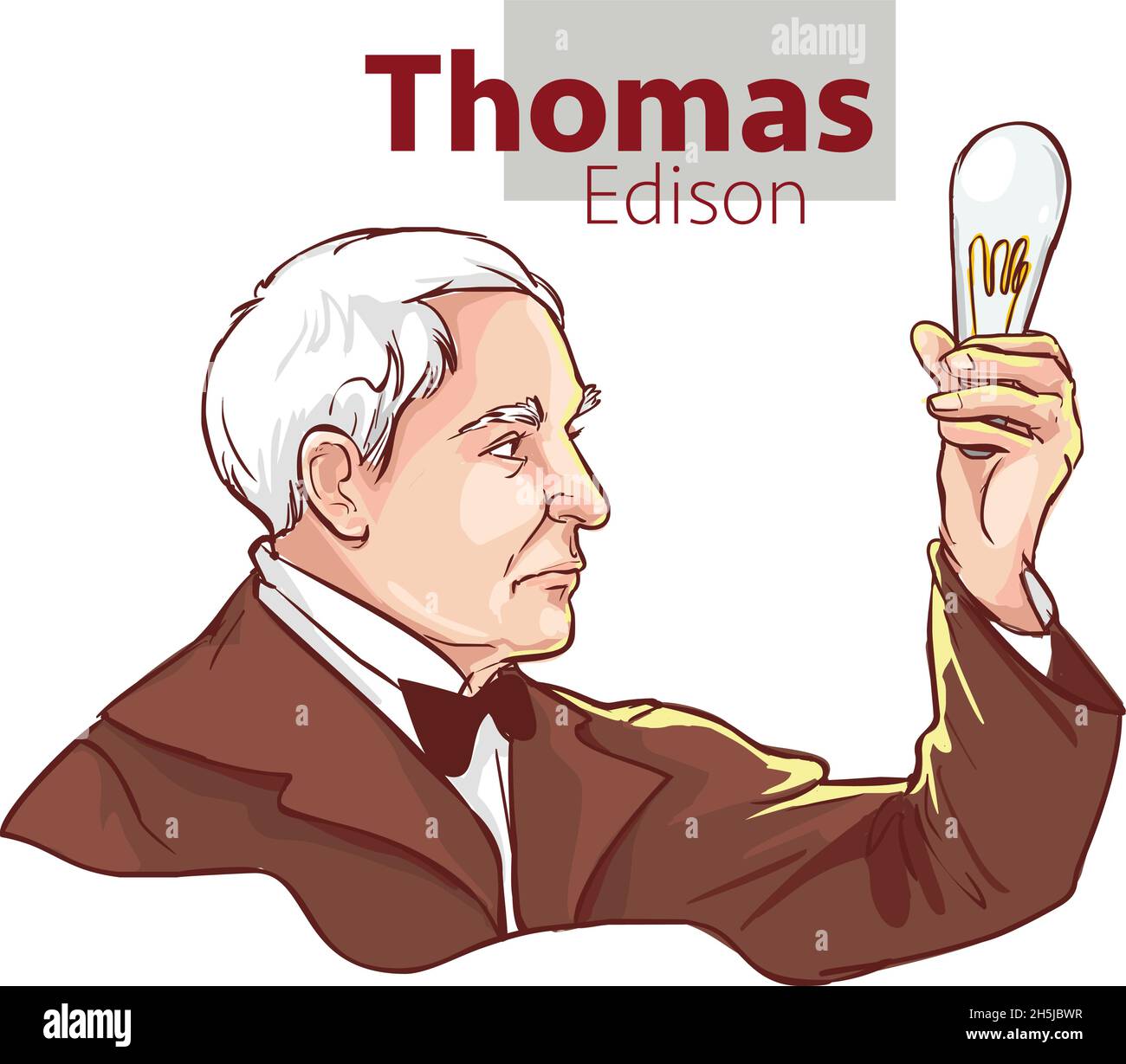Premium Vector Illustration Of Thomas Alva Edison Inv - vrogue.co Premium Vector Illustration Of Thomas Alva Edison Inv - vrogue.co