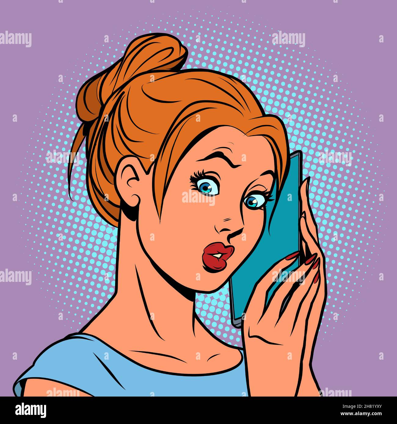 Personas Hablando Por Telefono