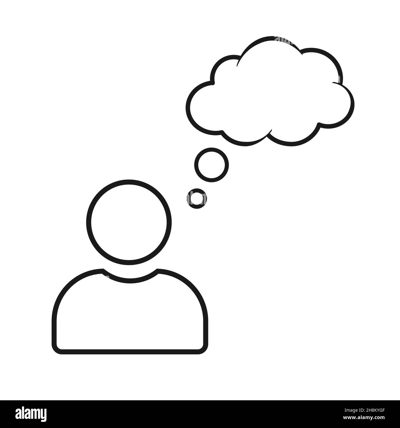 Icono De Pensamiento