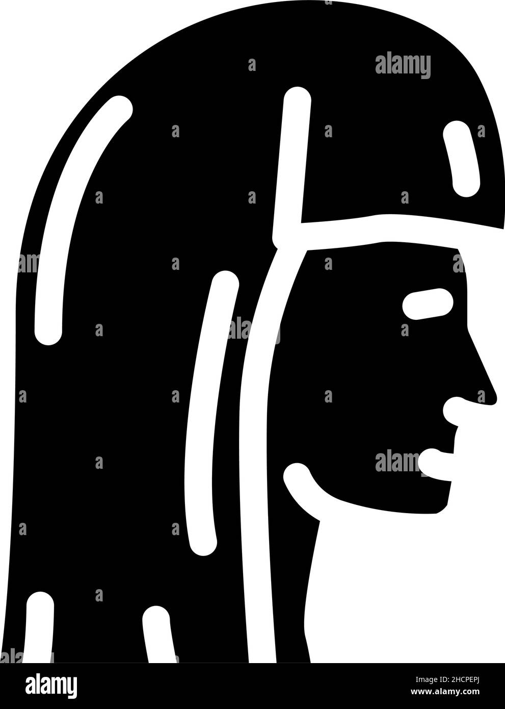 Ilustración De Vector De Icono De Glifo De Procedimiento De