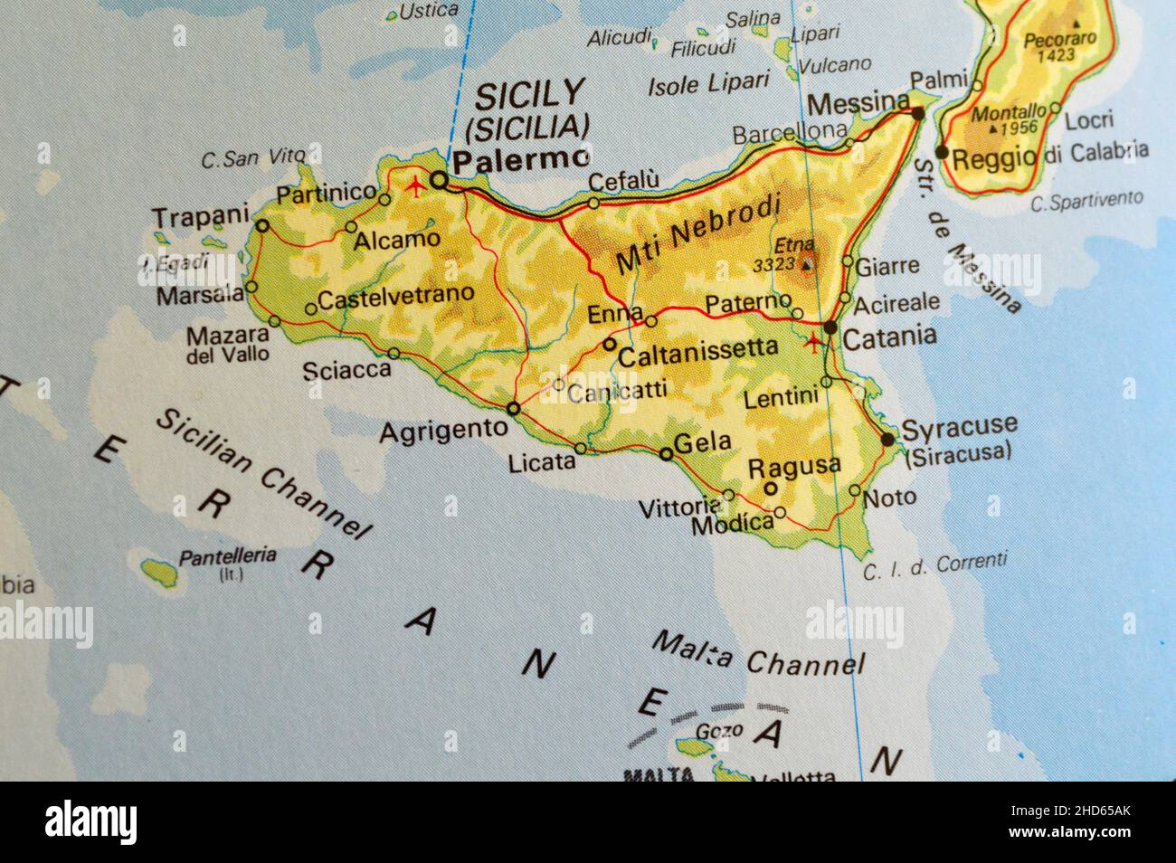 Carga 78 Ejercicios Sicilia Mapa