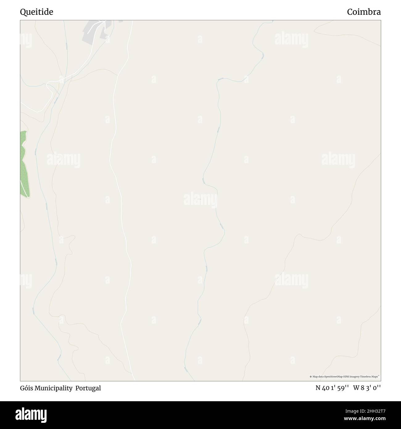 Queitide, Municipio de Góis, Portugal, Coimbra, N 40 1' 59'', W 8 3' 0 ...