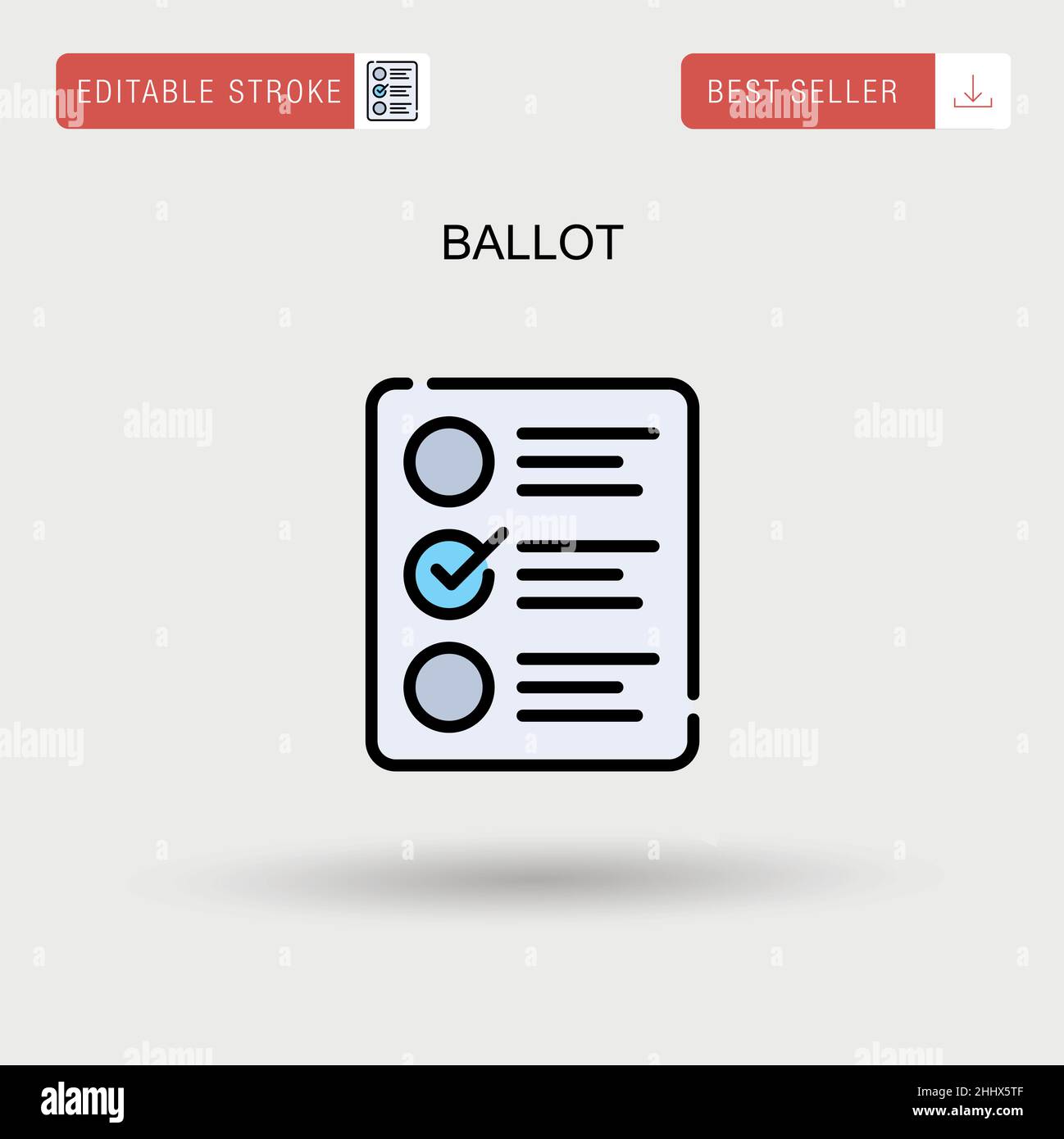 Boleta De Votación Imágenes Vectoriales De Stock Alamy