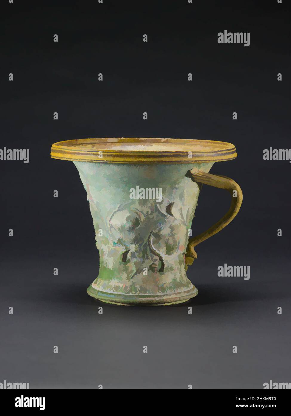 Un fiel estante tallarines ceramica vidriada romana trampa Rechazar enlazar