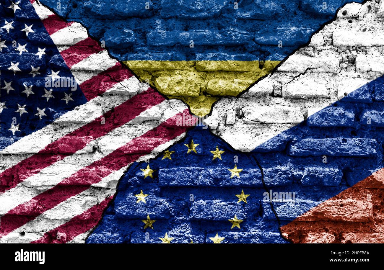 Bandera De Estados Unidos Rusia Fotografías E Imágenes De Alta