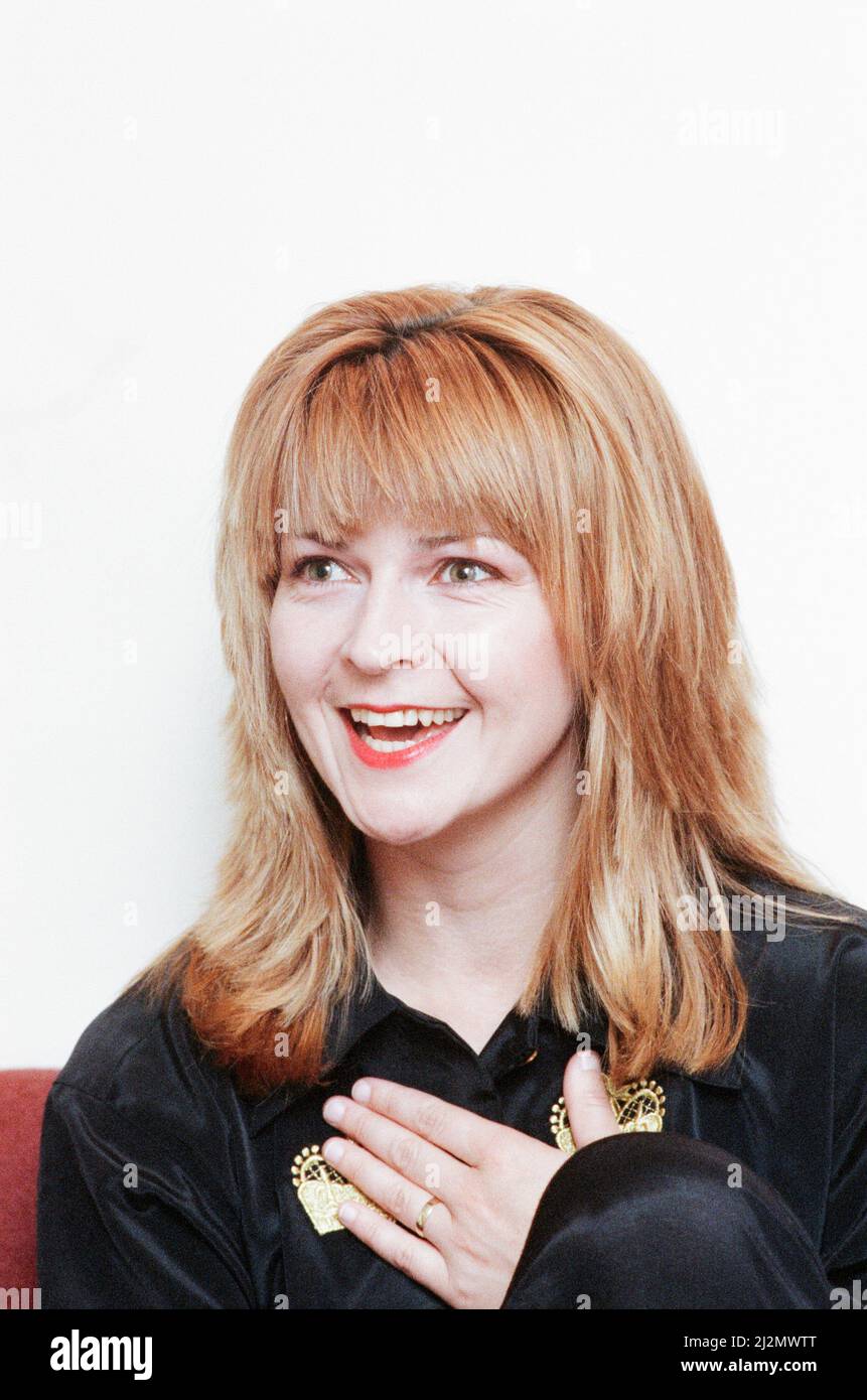 Toyah Willcox Cantante Y Actriz Representada En El Teatro Liceo En
