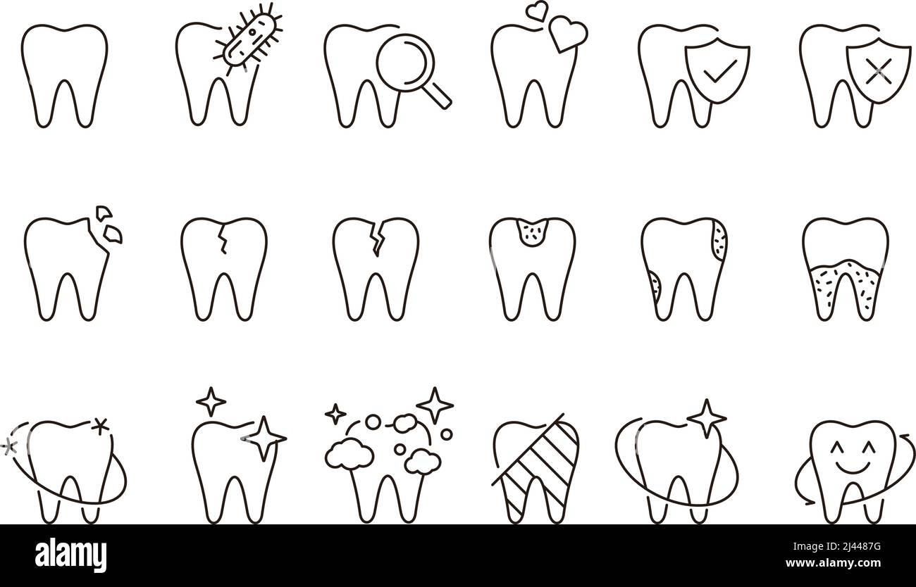 Sonrisa Dientes Vector