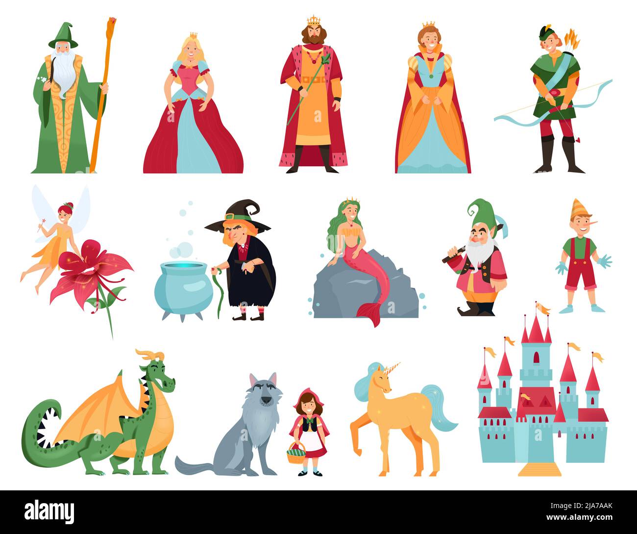 Personajes De Caperucita Roja Para Imprimir