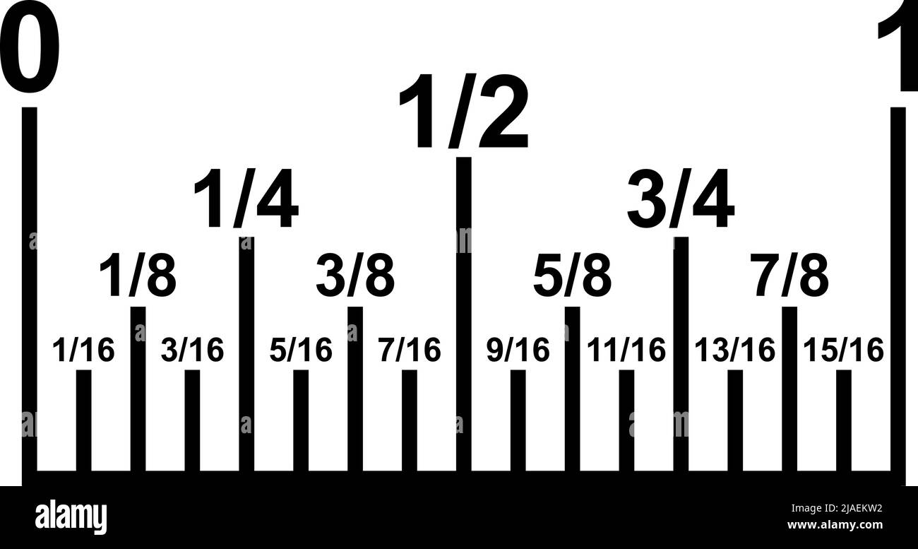 Regla Mide Fracciones