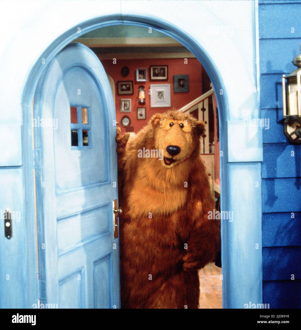 Oso en la gran casa azul fotografías e imágenes de alta resolución - Alamy