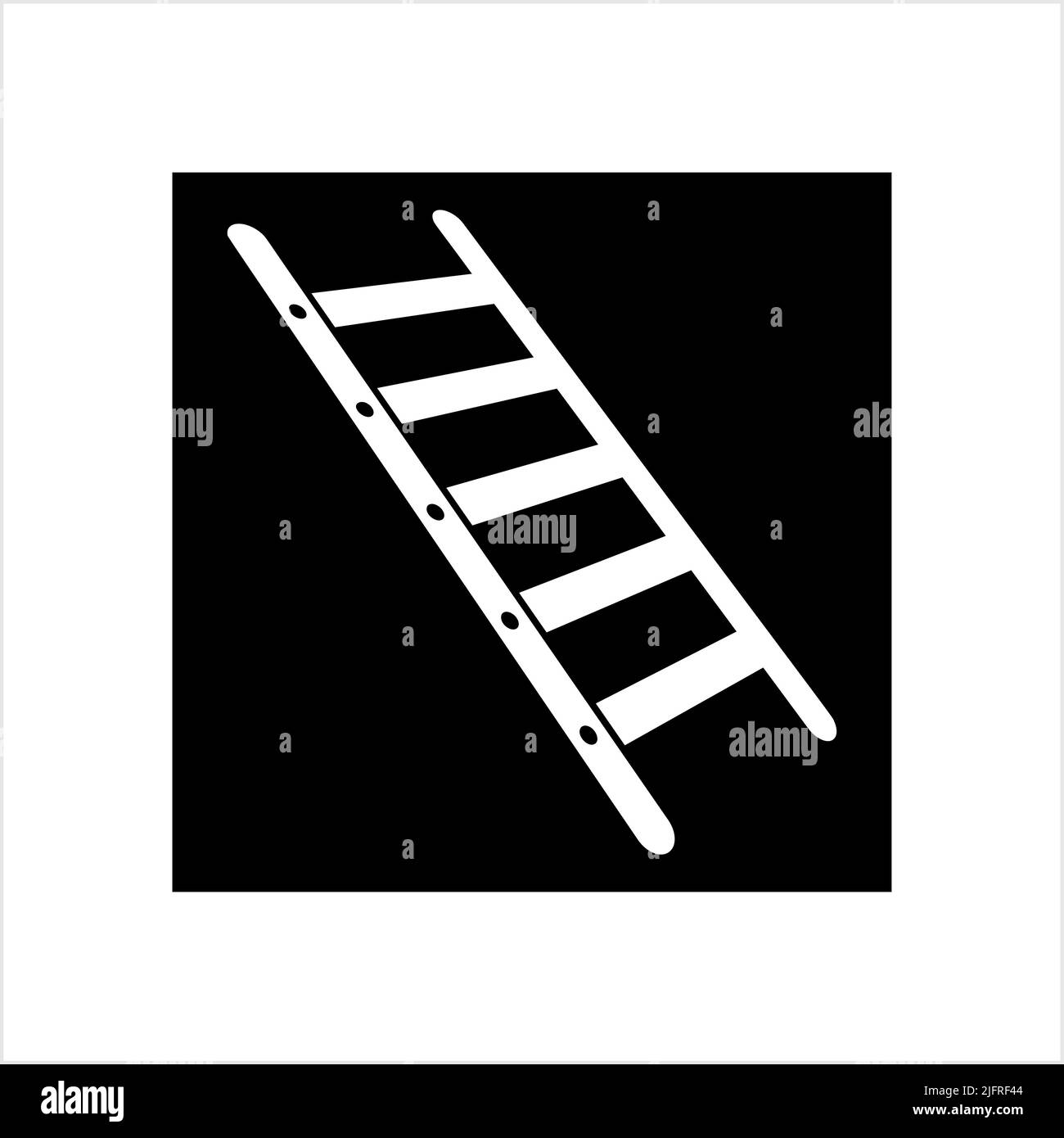 Icono De Escalera Ilustración De Arte Vectorial Del Equipo De Escalera Imagen Vector De Stock