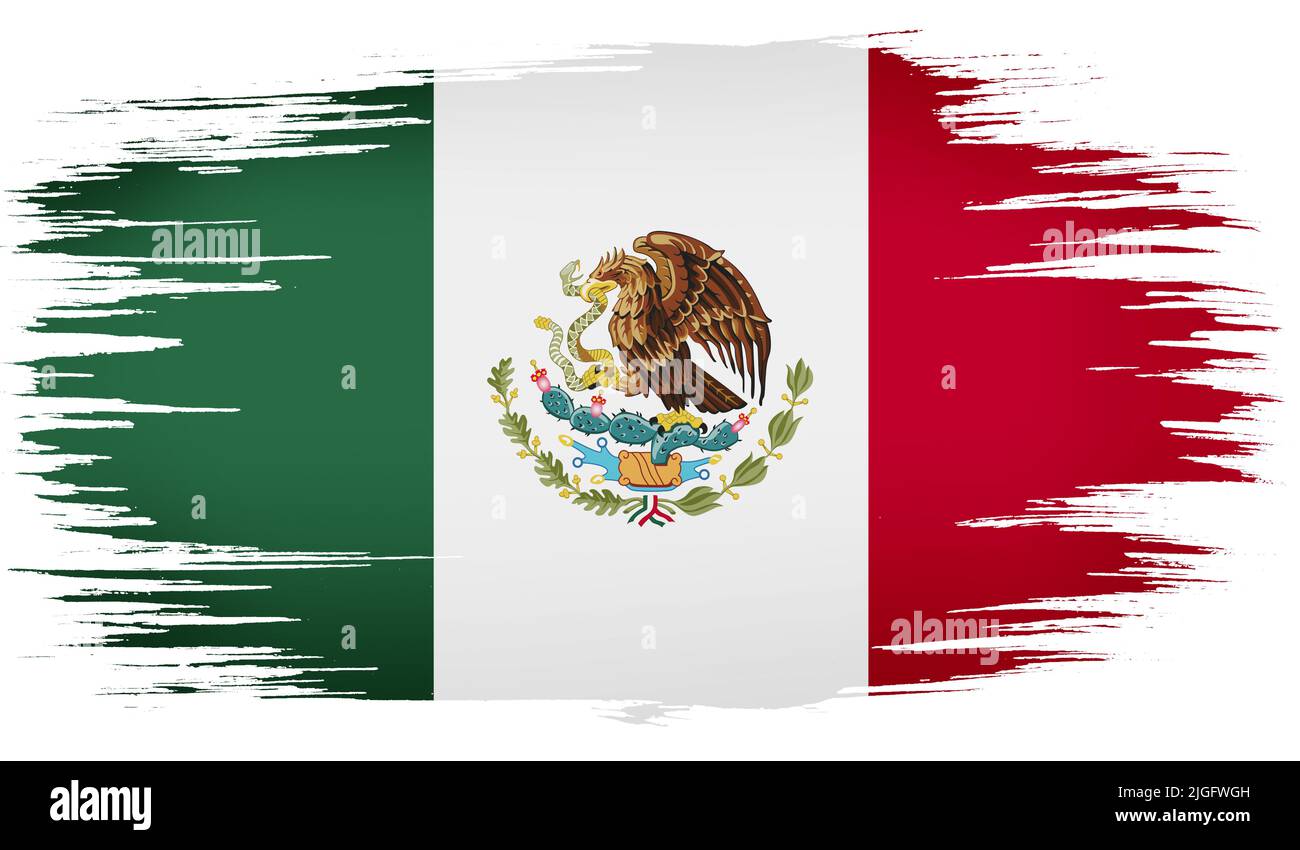 Pinceles dibujados a mano de colores pintados con la bandera nacional ... Pinceles dibujados a mano de colores pintados con la bandera nacional ...