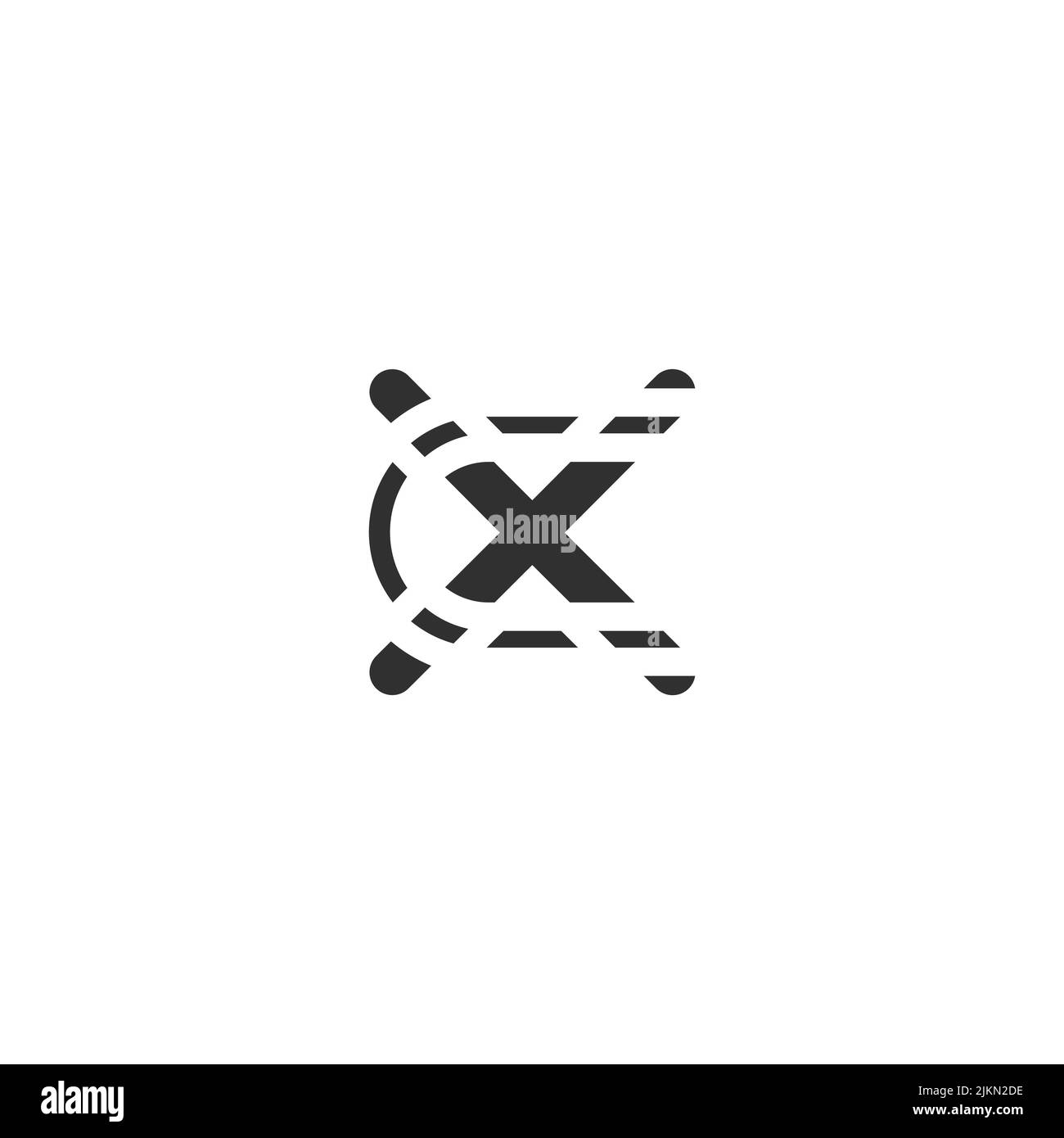 Iniciales Del Alfabeto Logotipo Xc Cx X Y C Imagen Vector De Stock