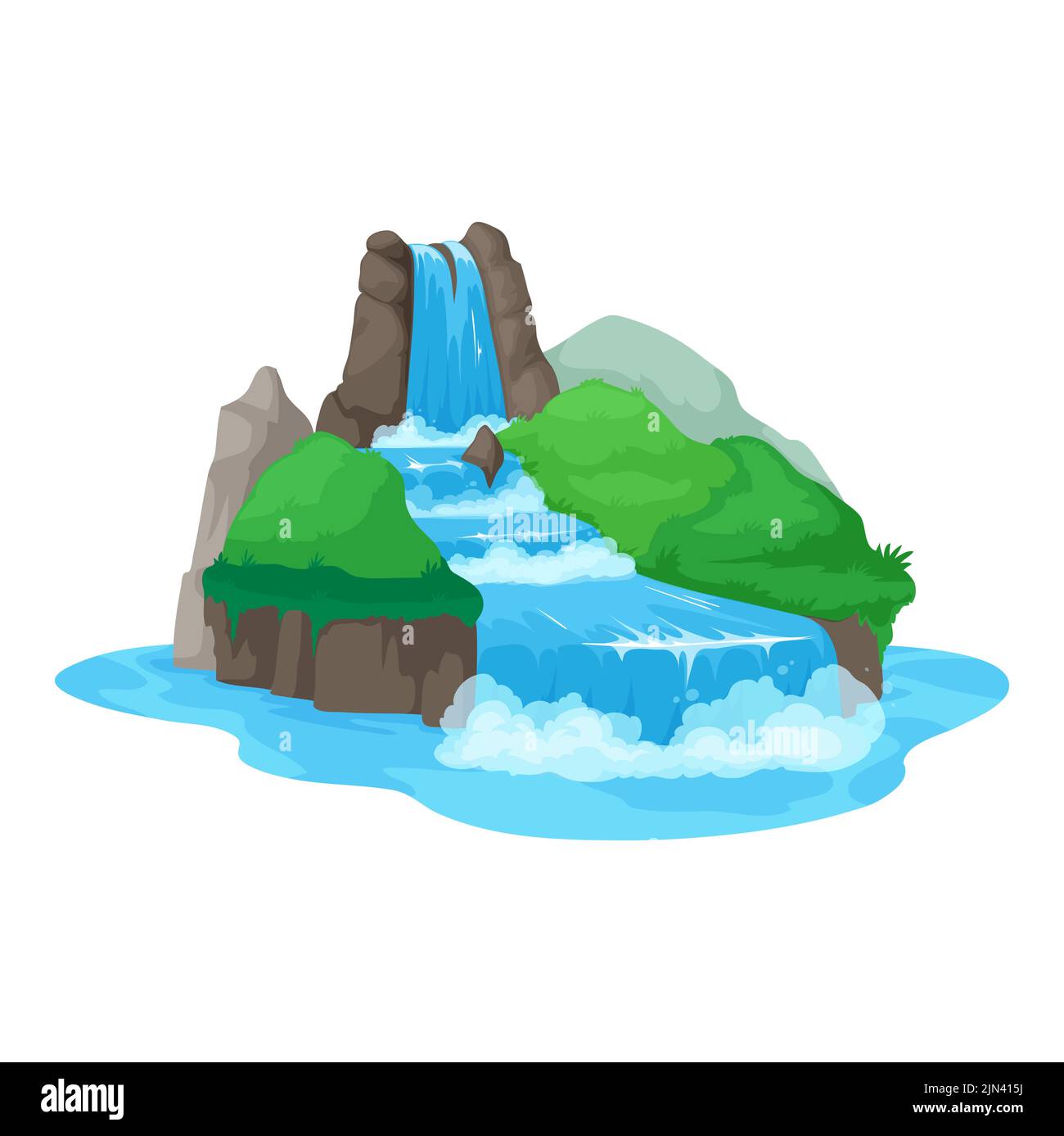 Dibujo De Agua Que Fluye