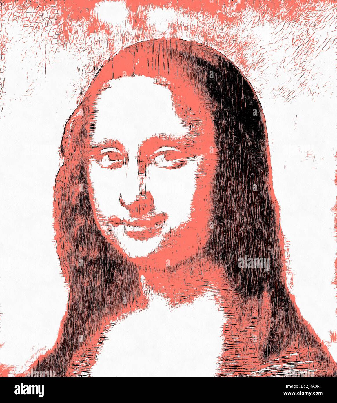 Retrato Mona Lisa Jaconda Pintura Leonardo Da Vinci Pop Art