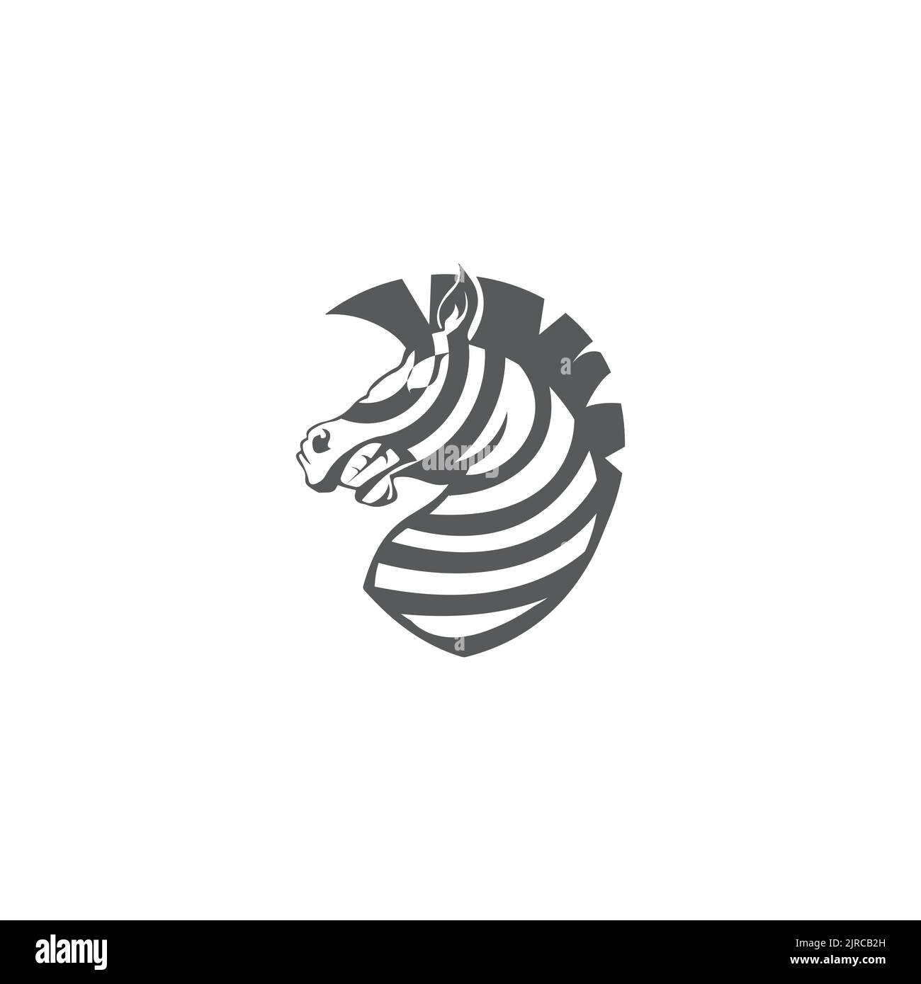Inspiración en el diseño del logotipo de Zebra. Logotipo de cebra sobre ... Inspiración en el diseño del logotipo de Zebra. Logotipo de cebra sobre ...