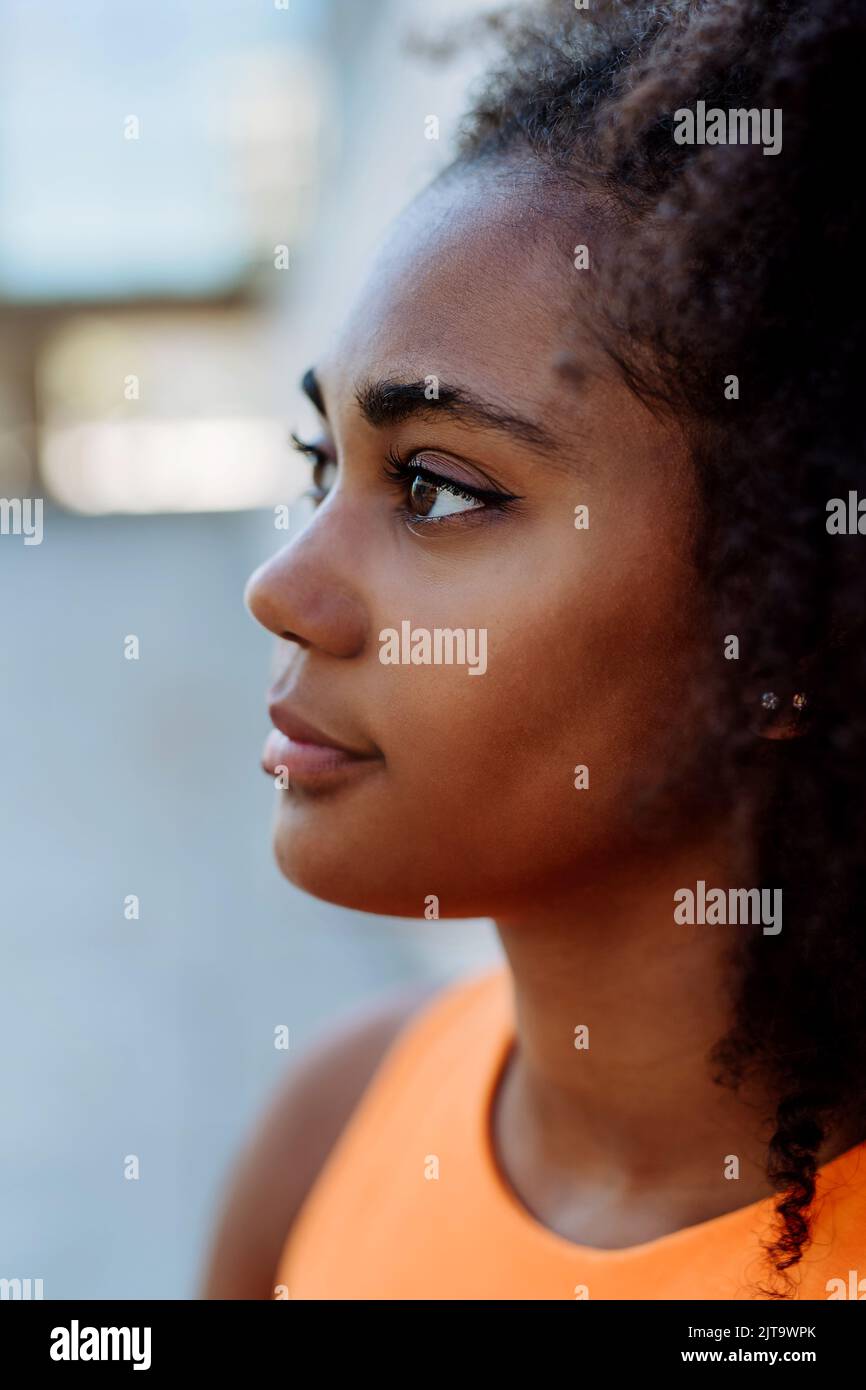 Modelo De Adolescente Afroamericana Fotografías E Imágenes De Alta
