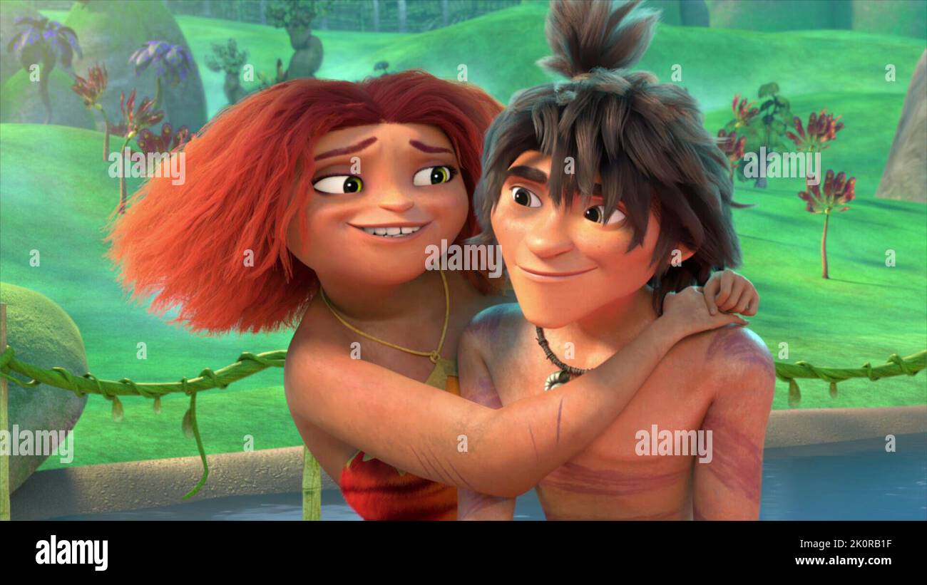 Los Croods Árbol GenealÓgico De Izquierda A Derecha Eep Crood Voz