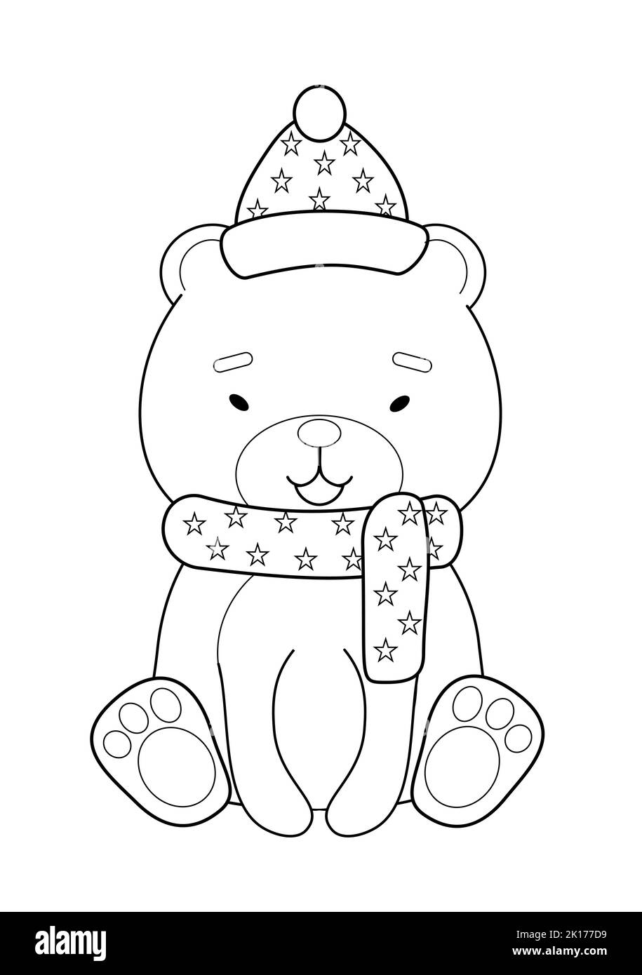 Lindas Hojas Para Colorear De Osos Polares