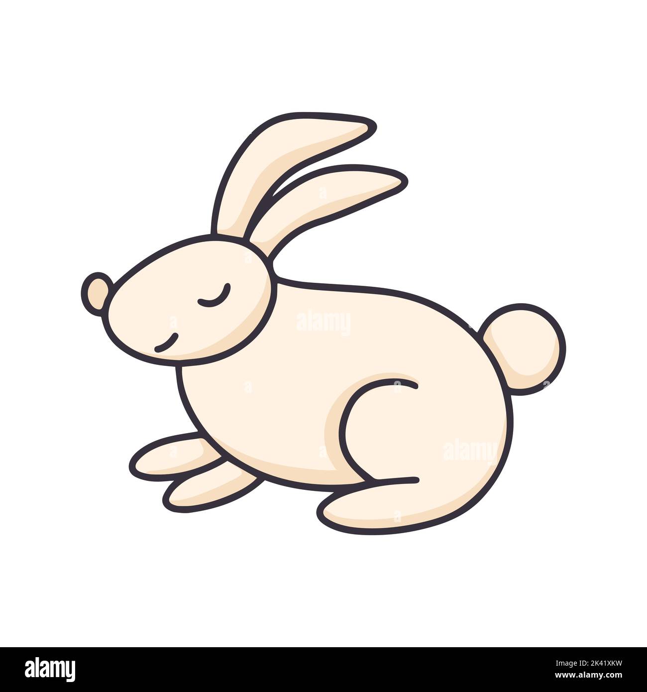 Lindo Dibujo De Conejo