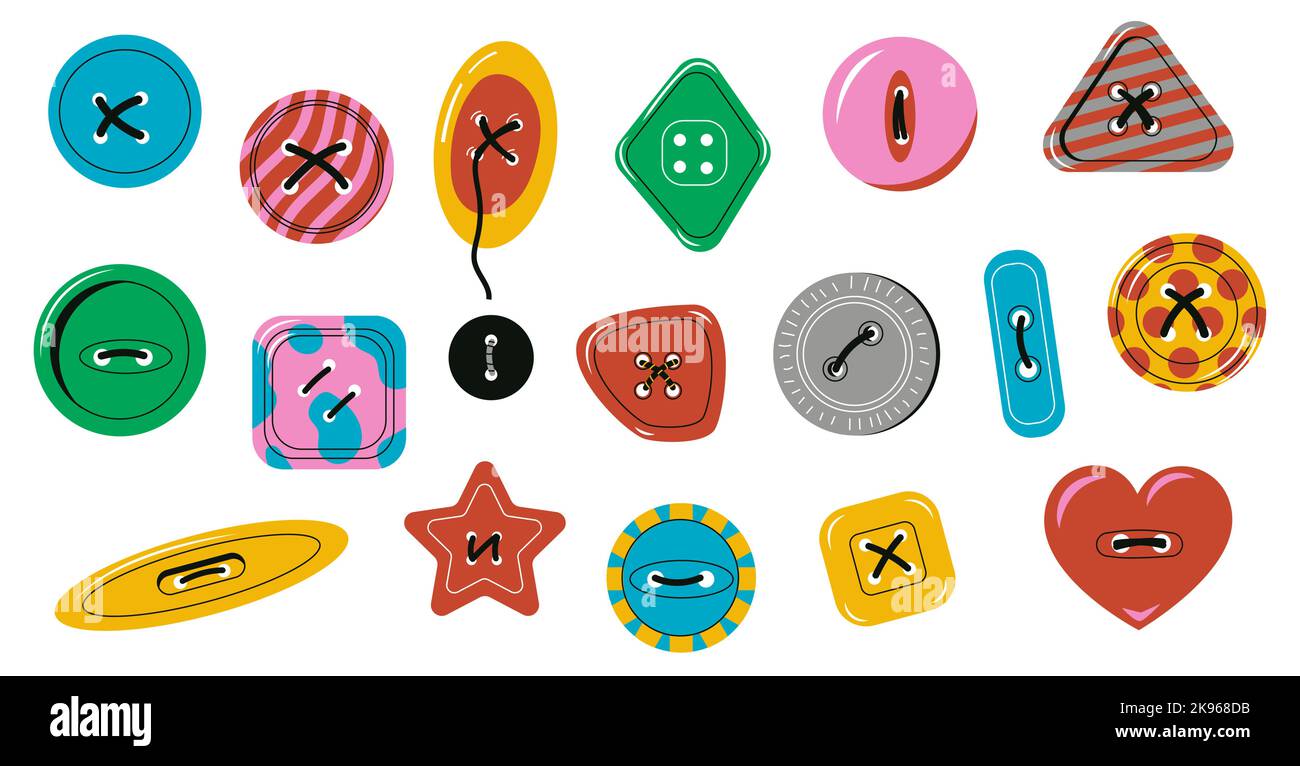 Botones De Estrella Para Coser