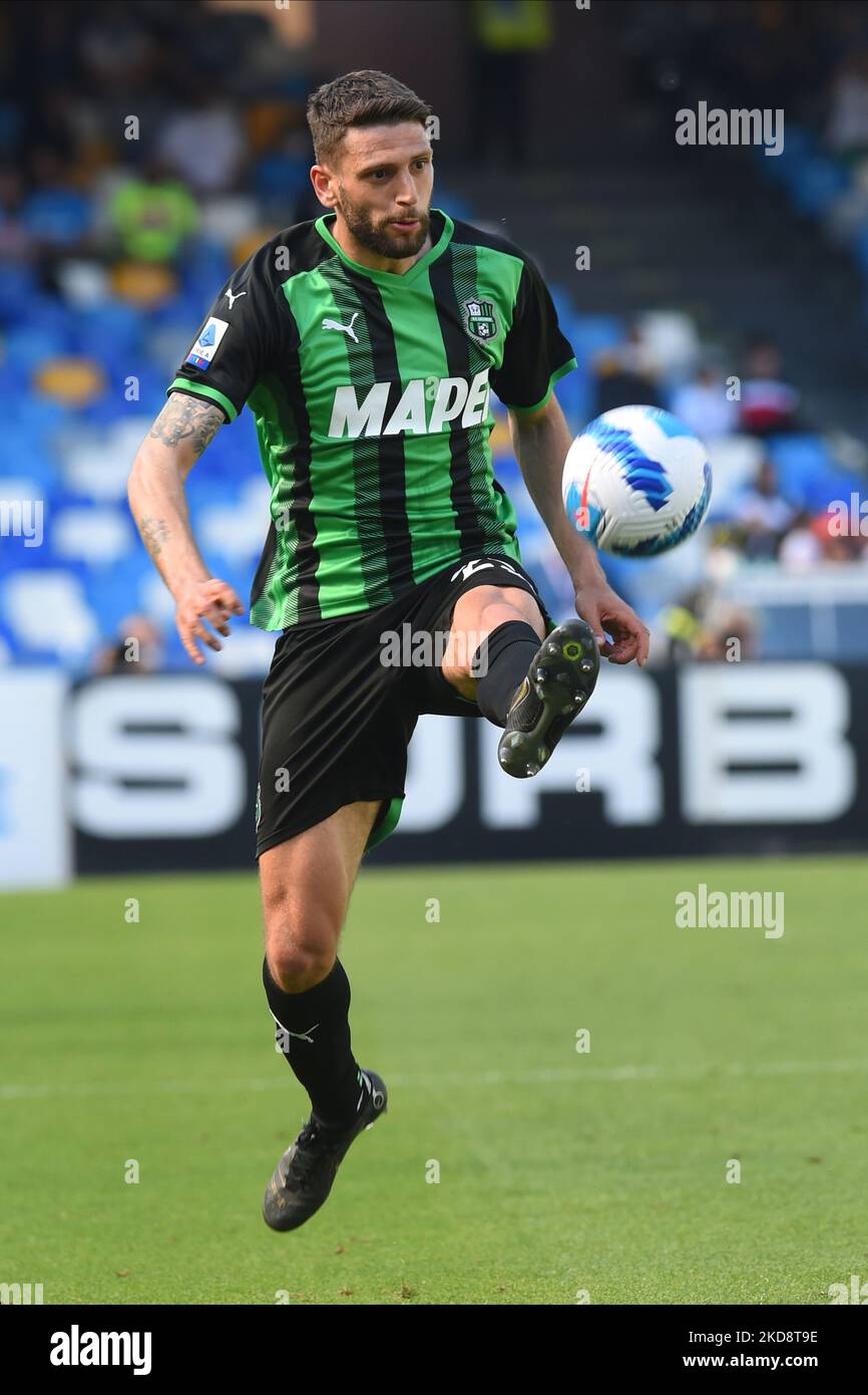 Domenico Berardi Us Sassuolo En Acción Durante El Partido Serie A