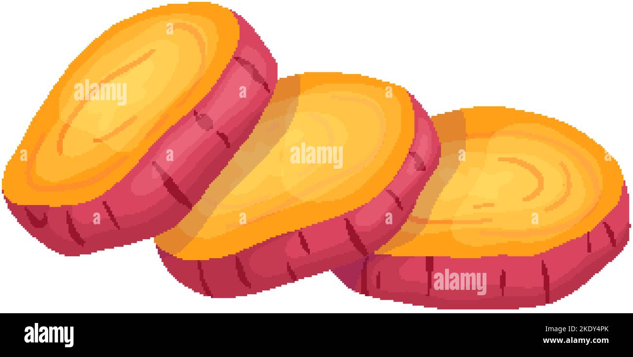 Vector De Dibujos Animados De Batata