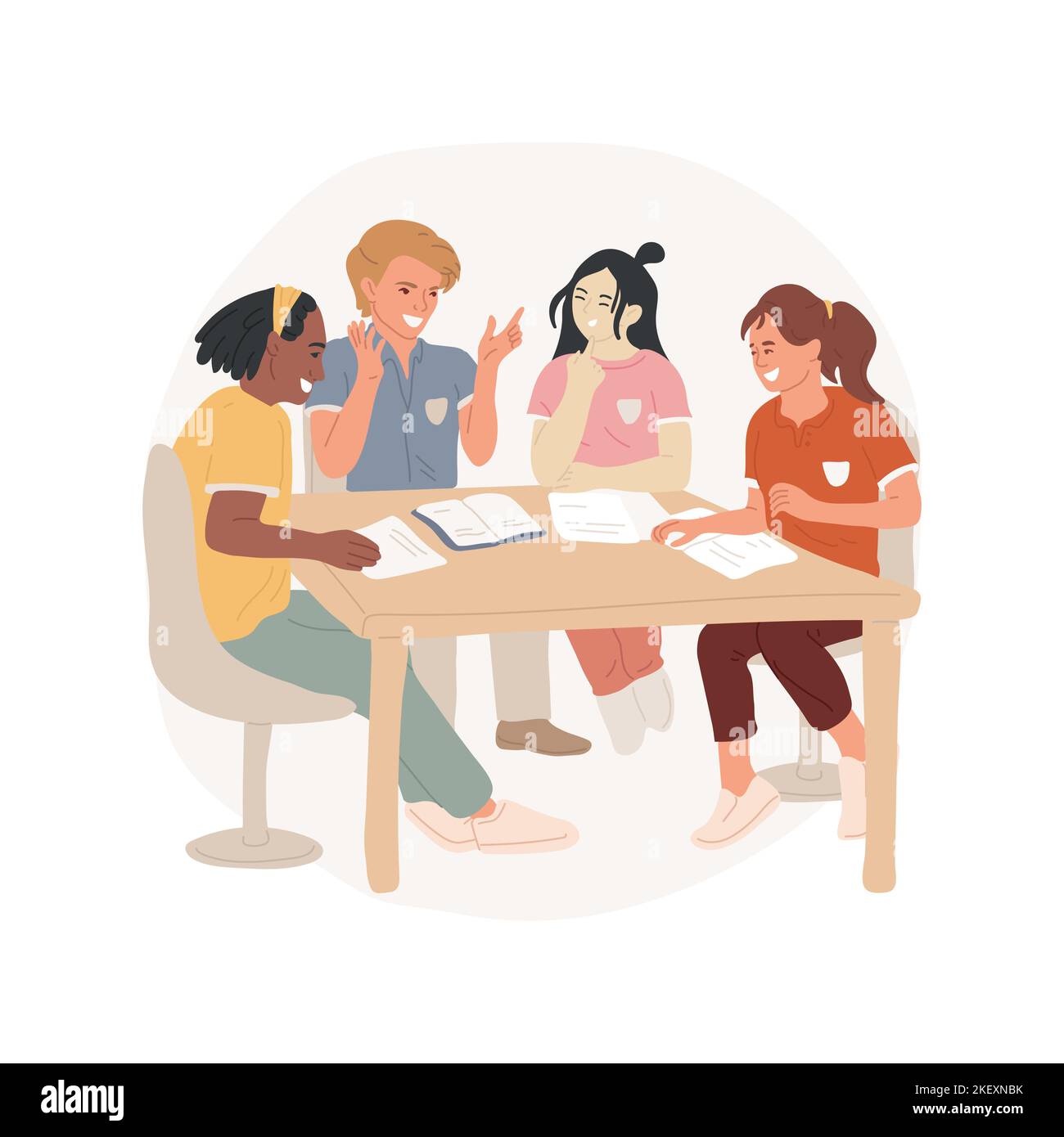 Clip Art Del Consejo De Estudiantes De Secundaria