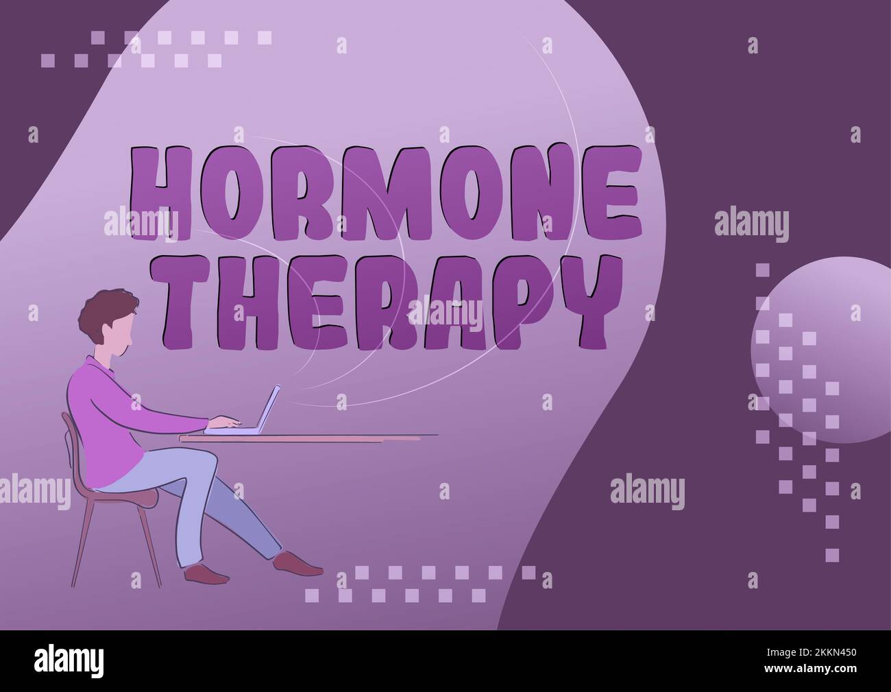 Signo de texto que muestra la Terapia Hormonal. Palabra para el ... Signo de texto que muestra la Terapia Hormonal. Palabra para el ...