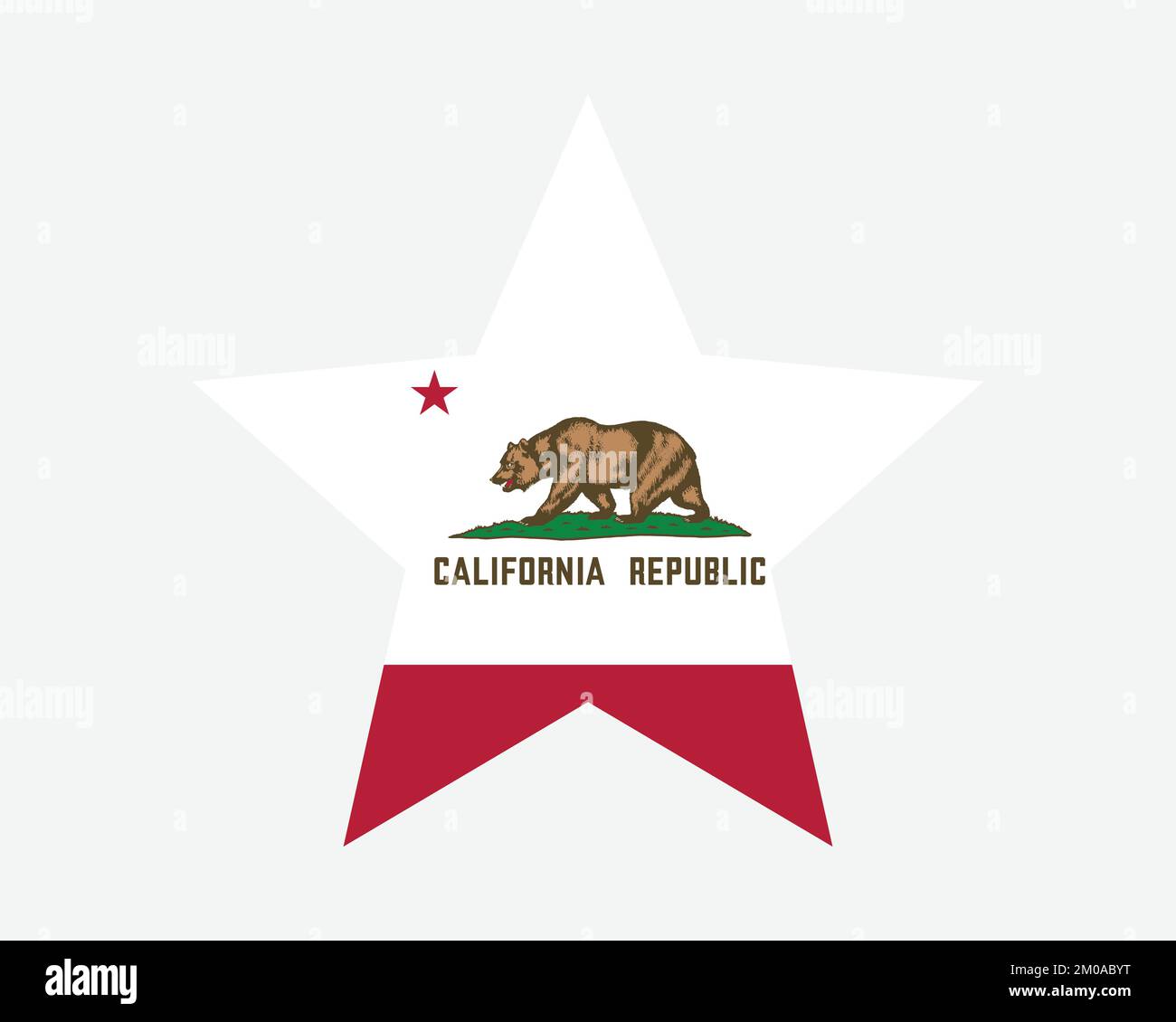 Mapa De Seis Banderas De California