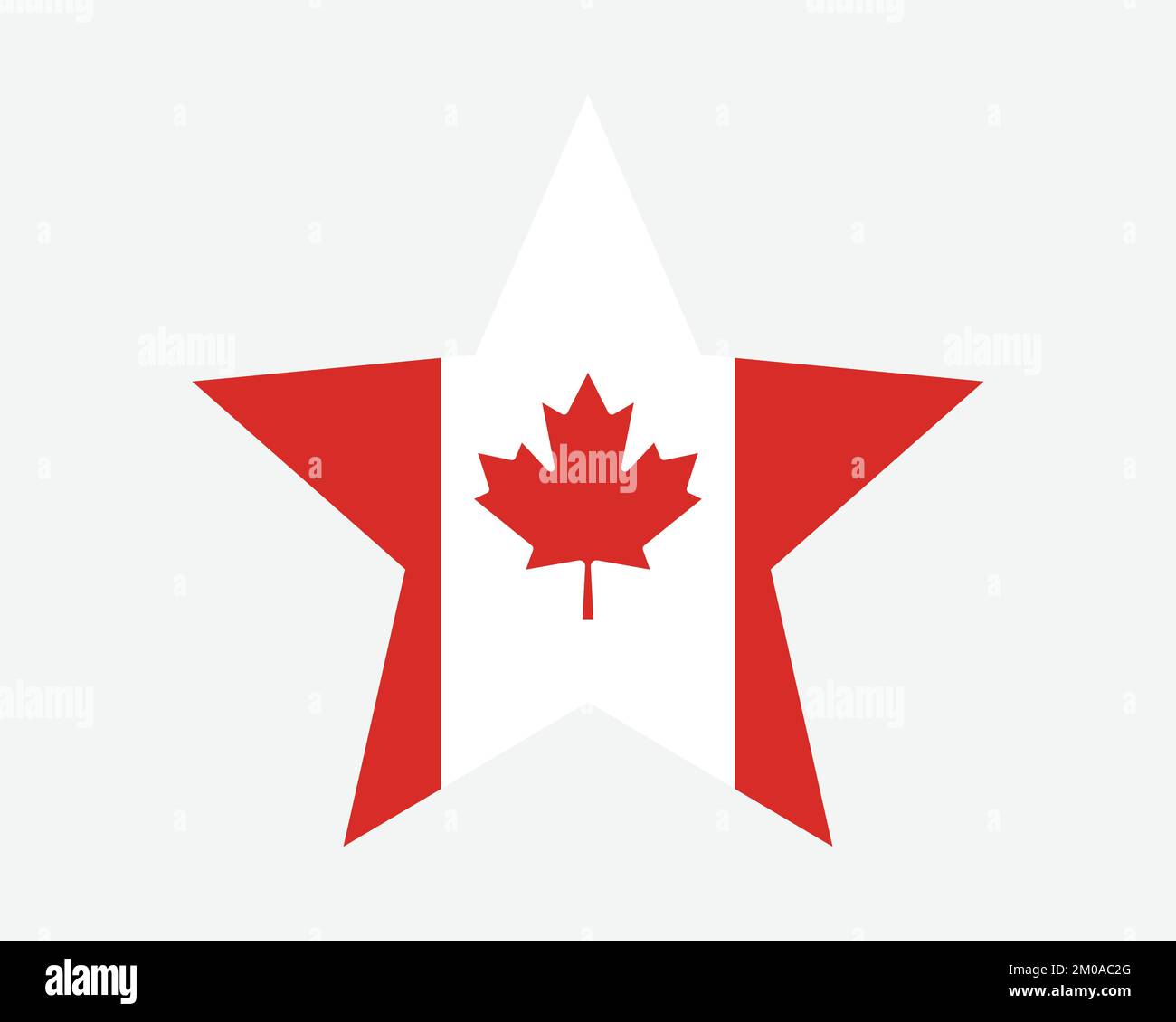 Bandera Estrella de Canadá. Bandera canadiense en forma de estrella ... Bandera Estrella de Canadá. Bandera canadiense en forma de estrella ...