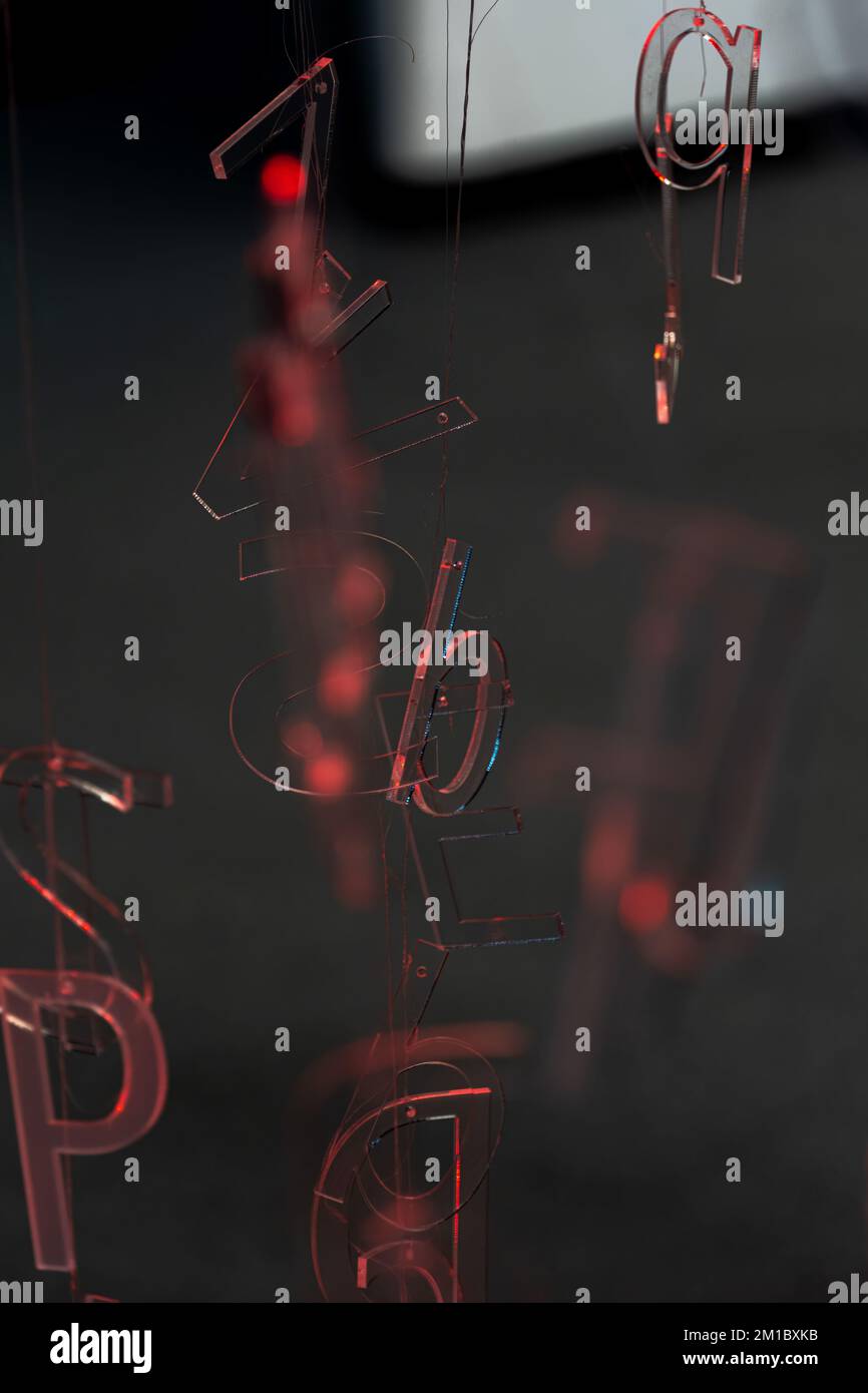 Letras aisladas fotografías e imágenes de alta resolución - Alamy