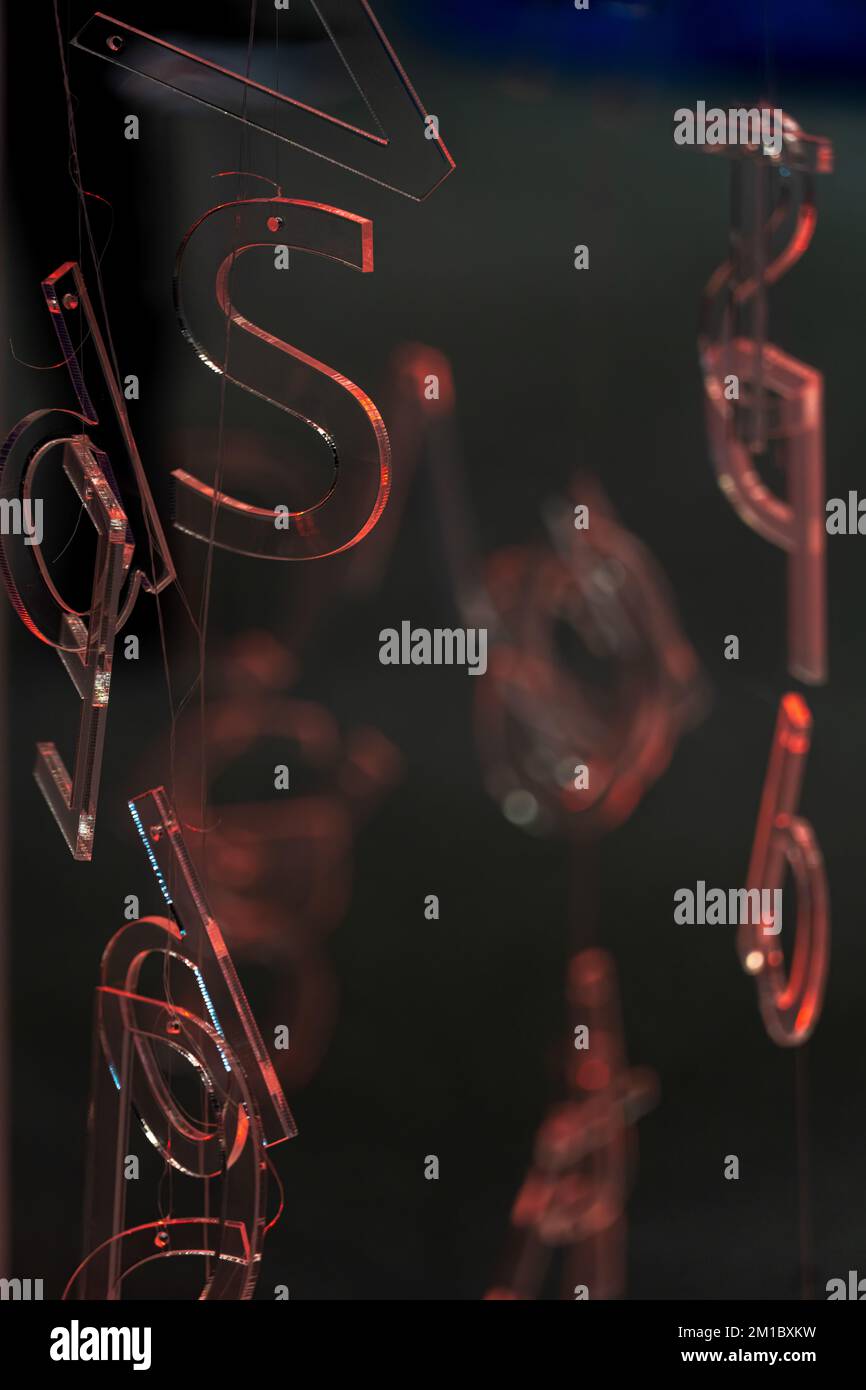 Letras aisladas fotografías e imágenes de alta resolución - Alamy