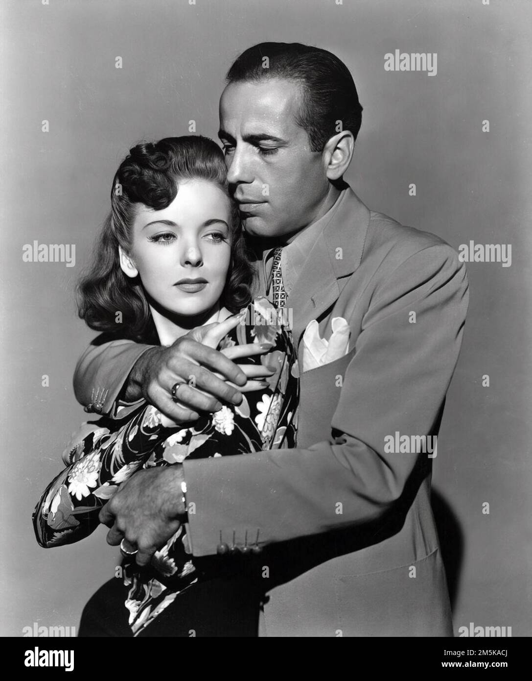 Humphrey Bogart Y Ann Sheridan Foto Publicitaria De They Drive By