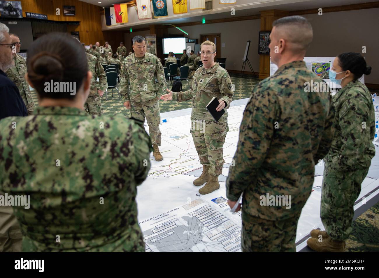 Fort Hood Tx 22 De Marzo De 2022 El Teniente Coronel Del Ejército