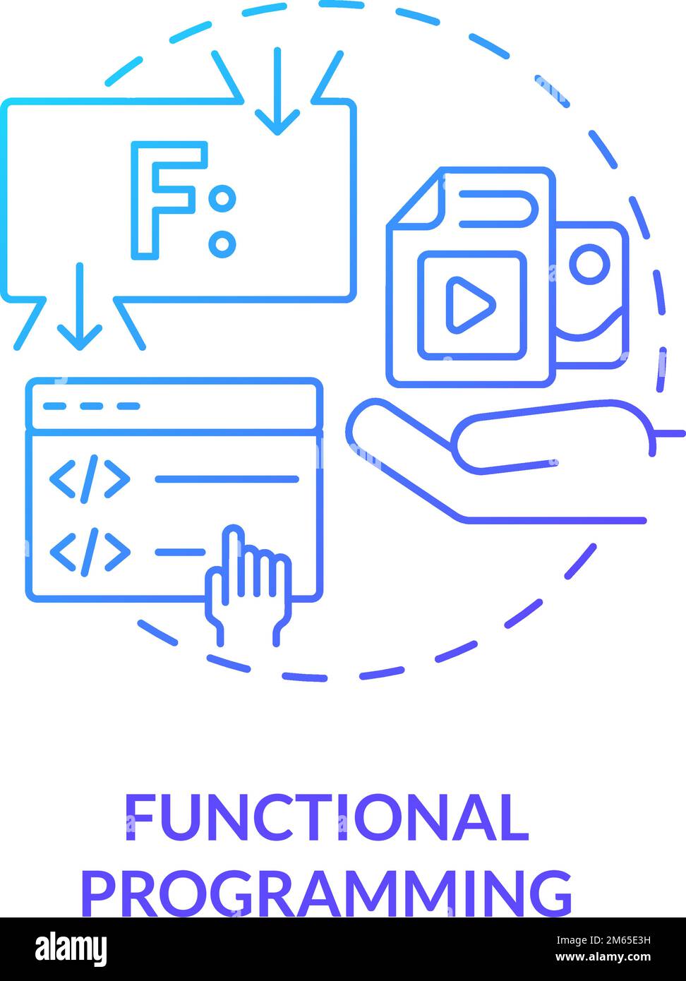 Programación funcional Imágenes recortadas de stock - Alamy