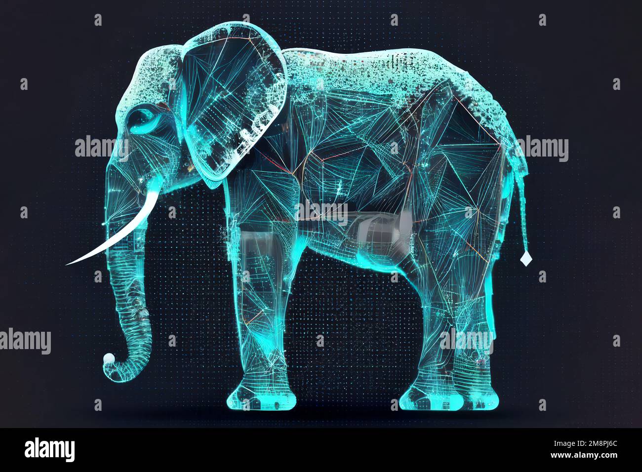 Red neuronal de un elefante con big data e inteligencia artificial en ... Red neuronal de un elefante con big data e inteligencia artificial en ...