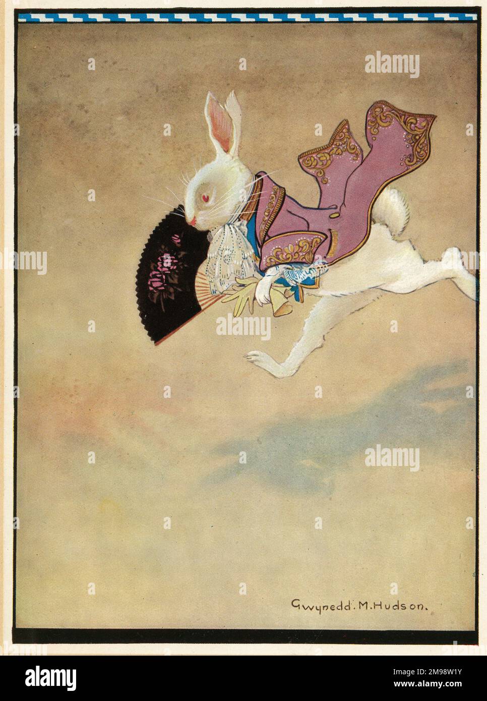 Ilustración a Alicia en el País de las Maravillas - El Conejo Blanco ... Ilustración a Alicia en el País de las Maravillas - El Conejo Blanco ...