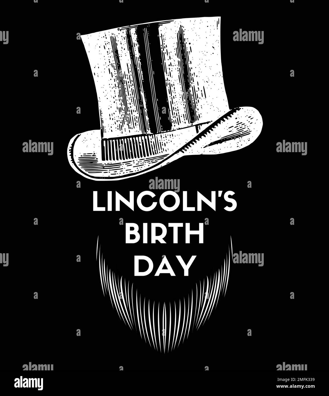 Abraham Lincoln Con Sombrero